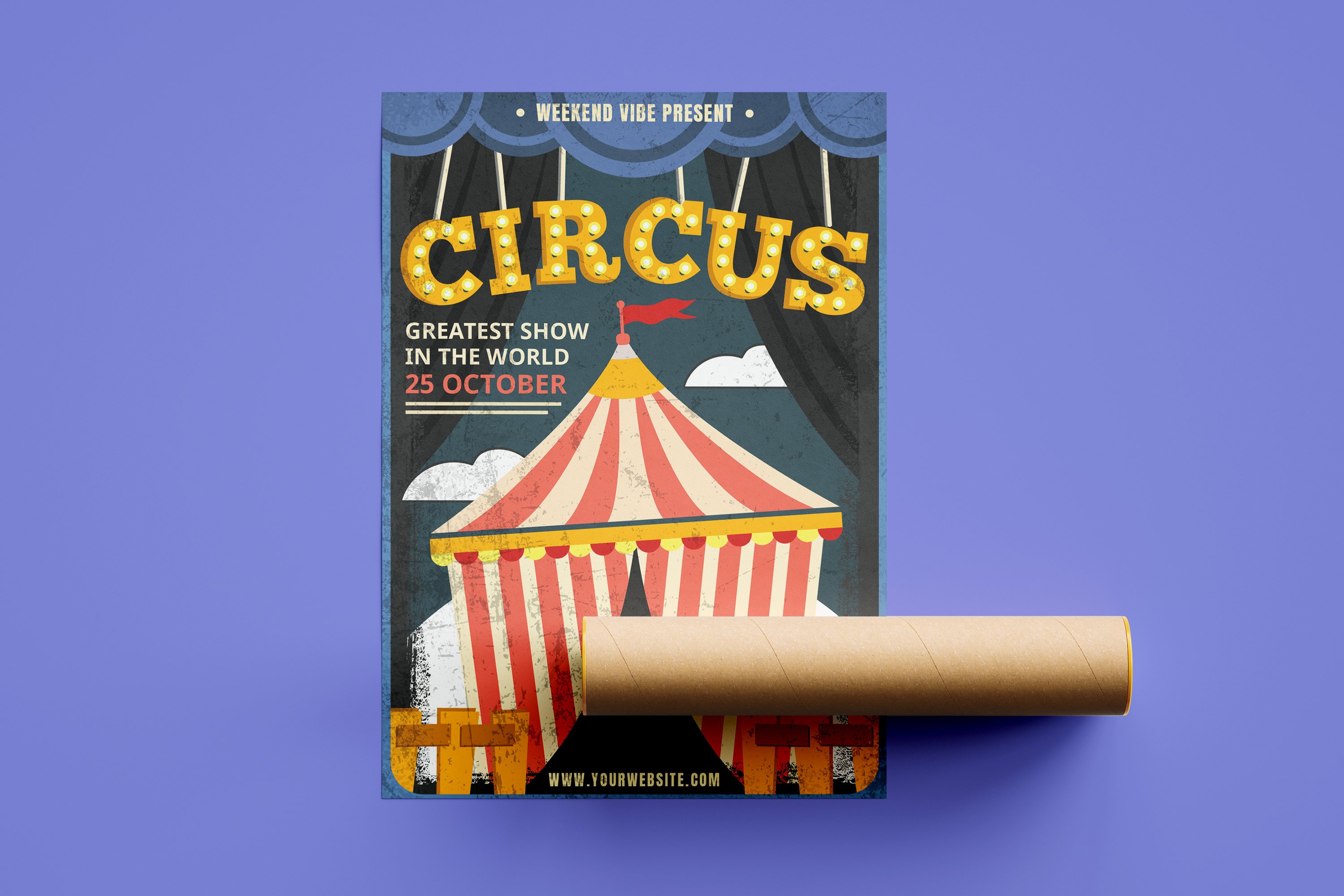 Circus - Flyer Poster