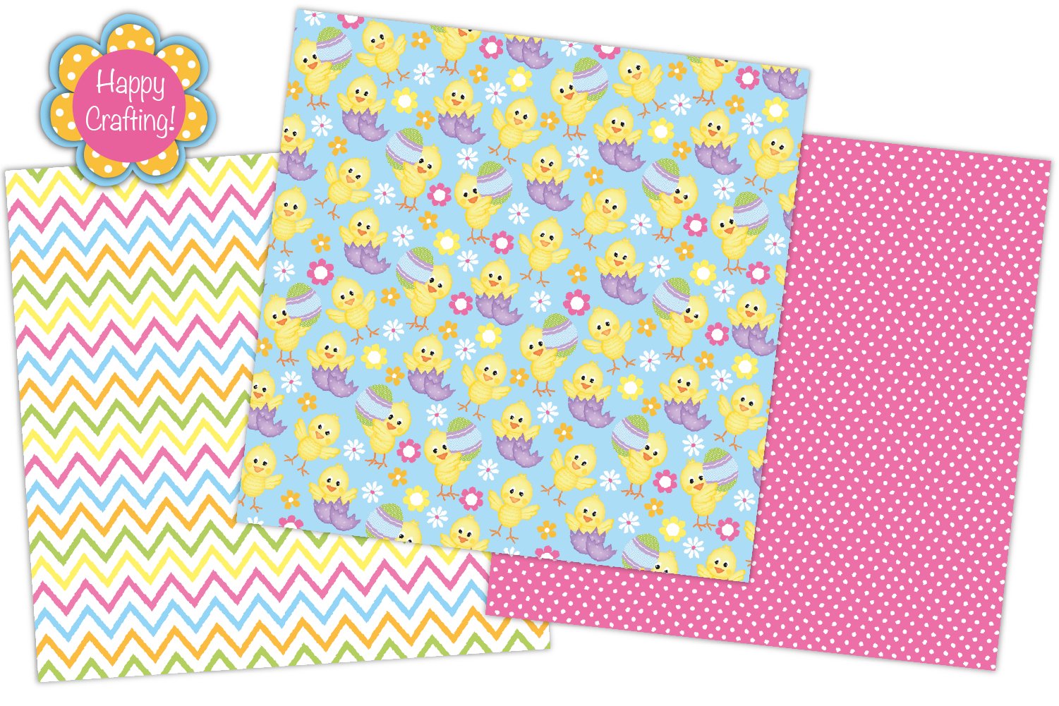 Easter digital papers, Easter seamless patterns, Bunny (85935 ...