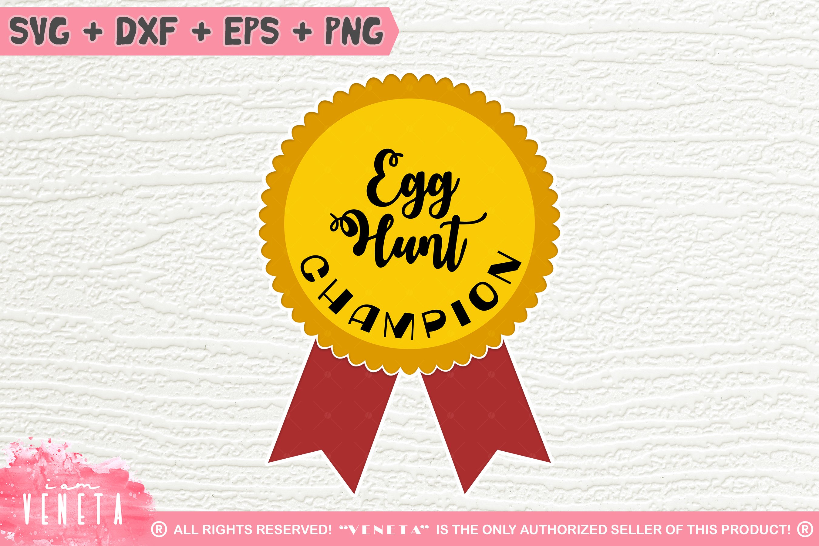 Egg Hunt CHAMPION | Easter| Winner |SVG, DXF, Cutting File (152039 ...