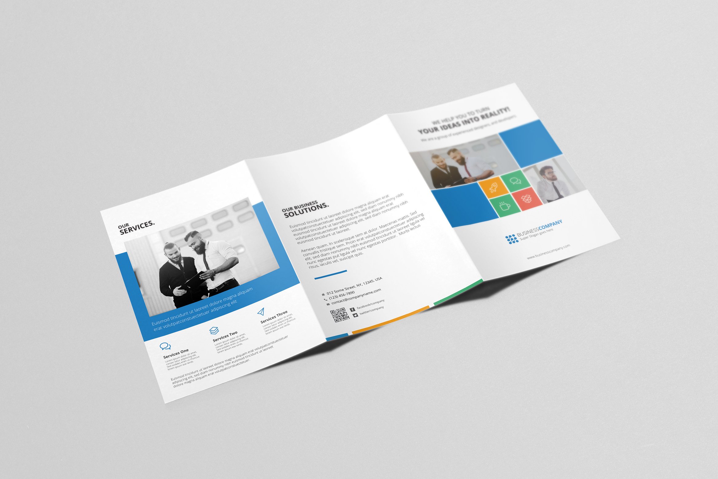 A5 Tri fold Brochure 138173 Brochures Design Bundles