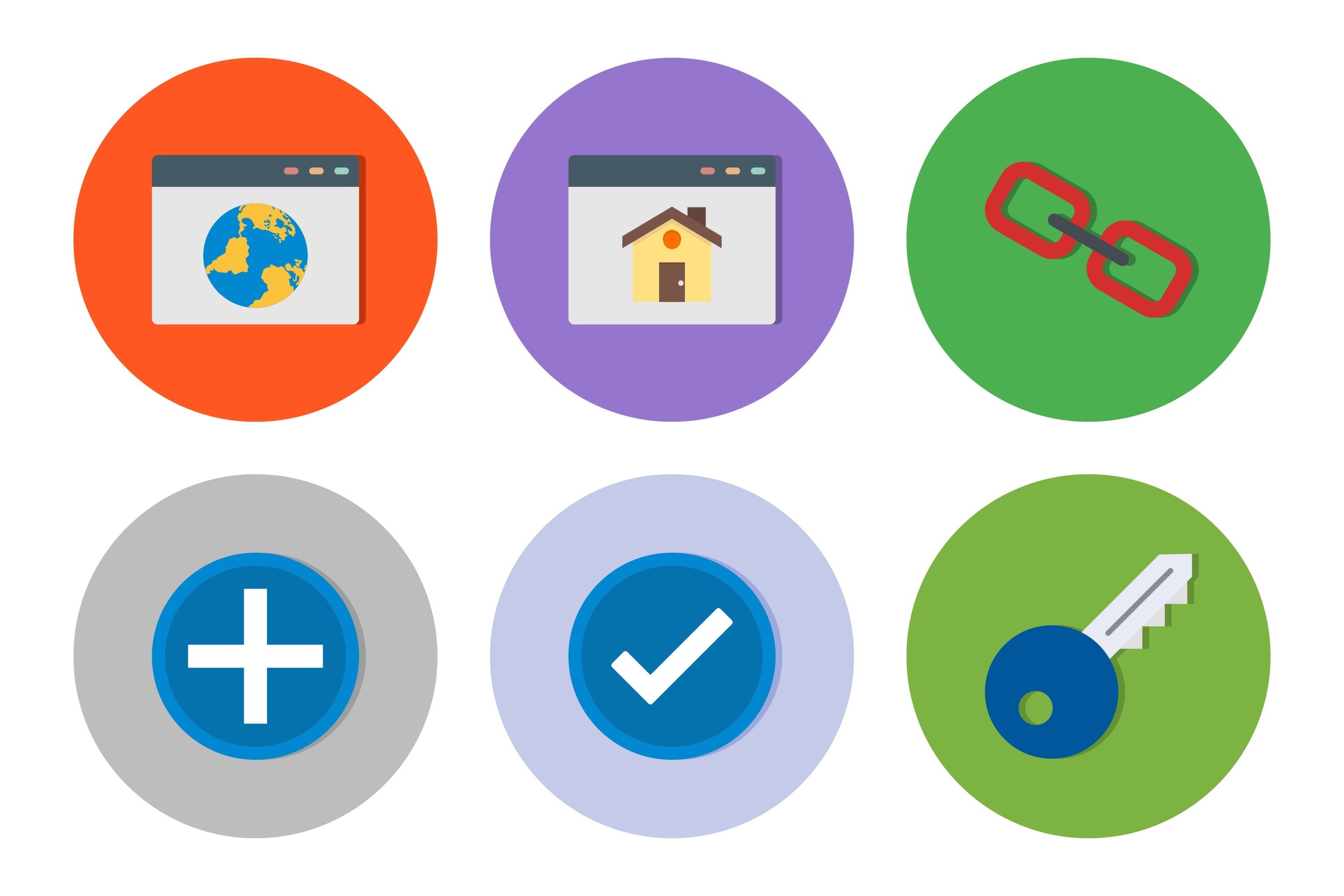 Set Of Basic Ui Icons (447661) | Icons | Design Bundles