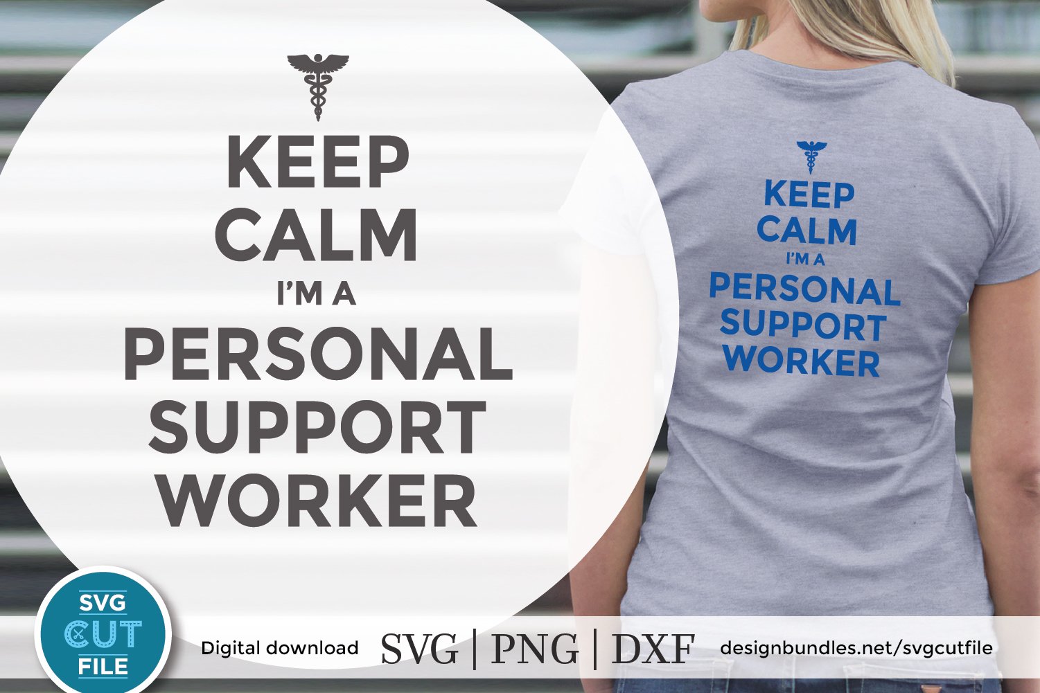 Personal support worker svg - a PSW keep calm svg file (707368) | Cut ...