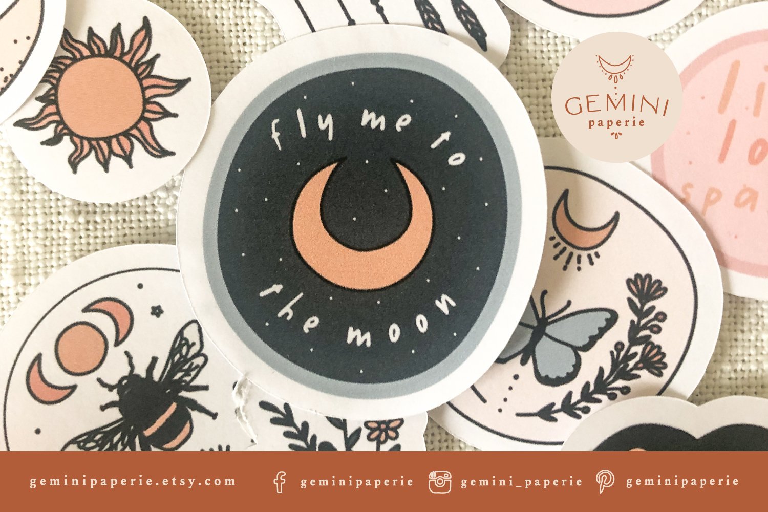 Mystical Printable Stickers | Cricut Design Sticker Sheet (903640 ...