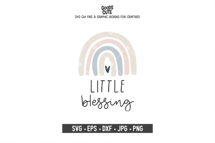 Little Blessing - SVG (664195) | Cut Files | Design Bundles