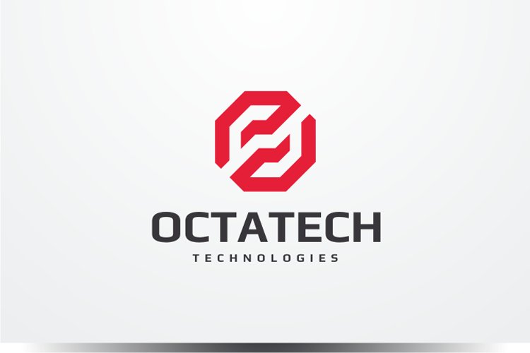 Octa tech logo (1313935) | Logos | Design Bundles
