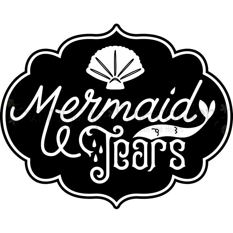 Mermaid Tears- SVG, Clipart, Graphic (907485) | Cut Files | Design Bundles