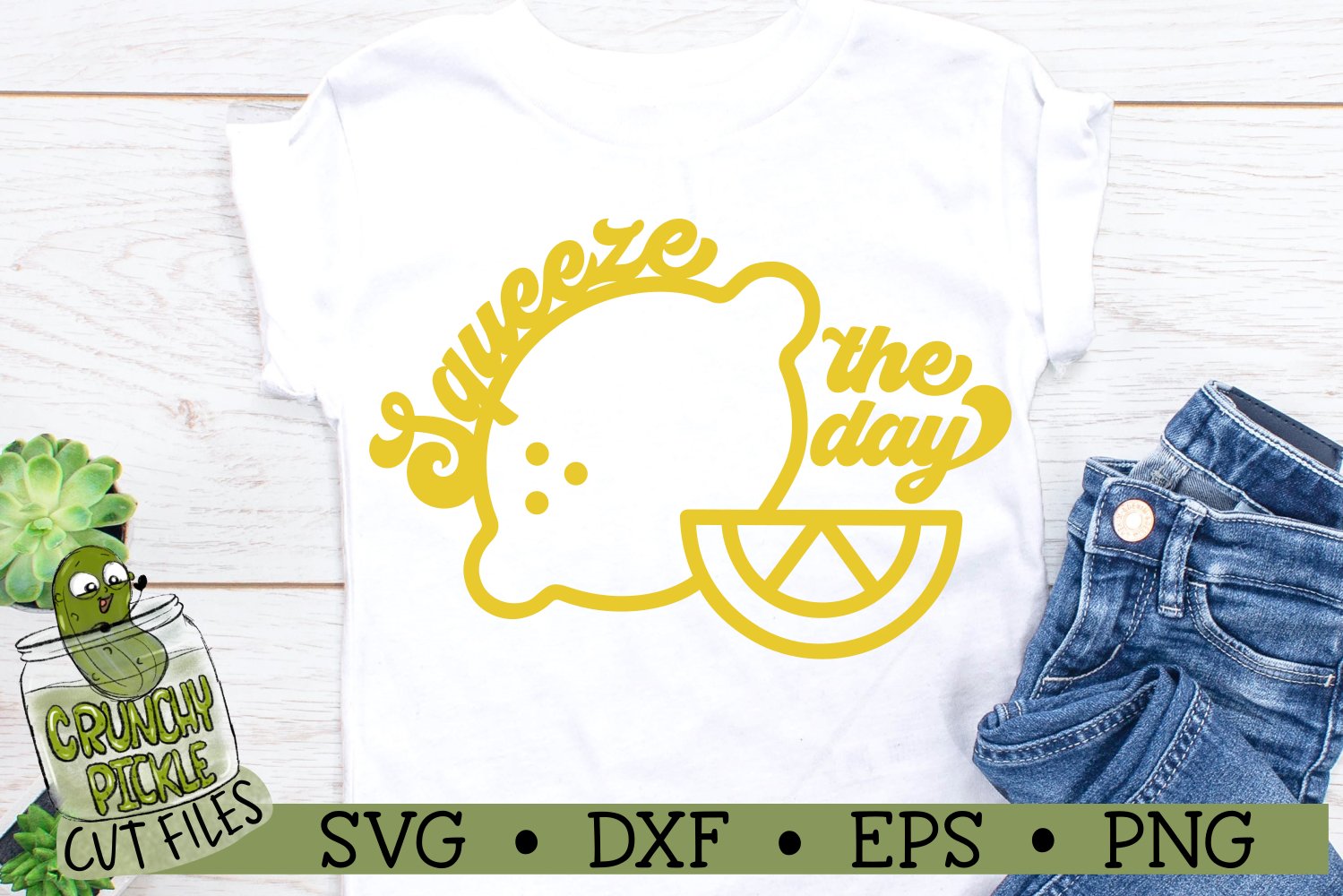 Squeeze the Day Lemons SVG Cut File (577758) | Cut Files | Design Bundles