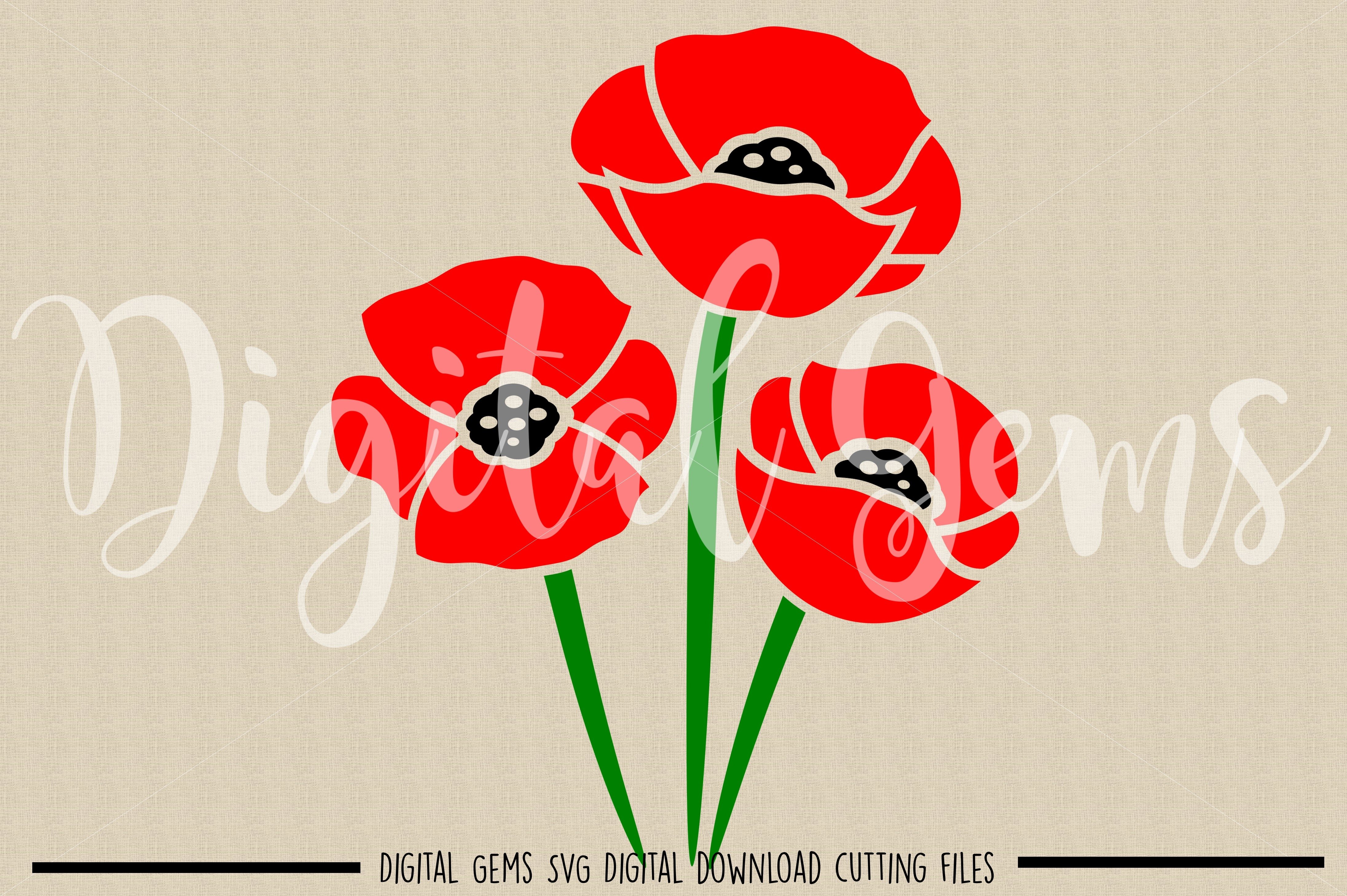 Poppy SVG / EPS / DXF / PNG files (39832) | SVGs | Design Bundles