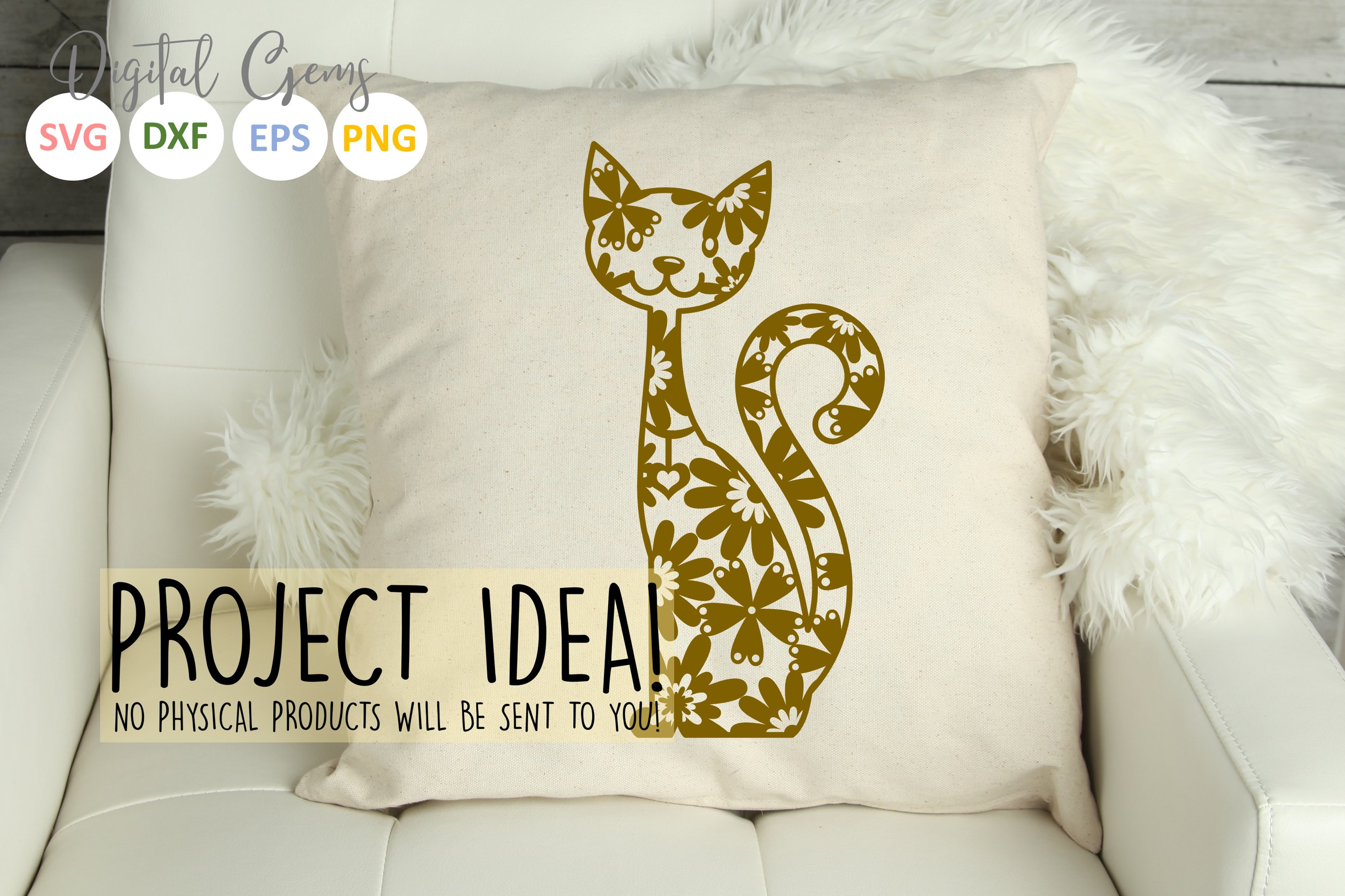 Cat paper cut SVG / DXF / EPS files (155234) | SVGs | Design Bundles