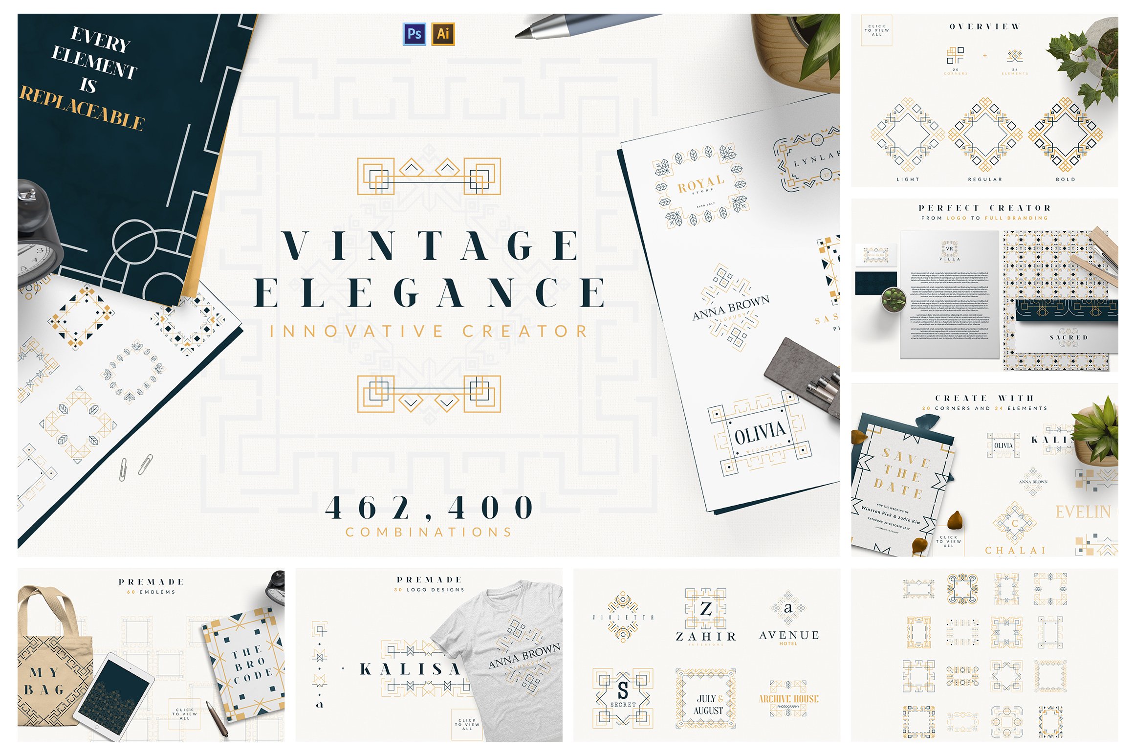 Very, very BIG Graphic Collection (658278) | Illustrations | Design Bundles