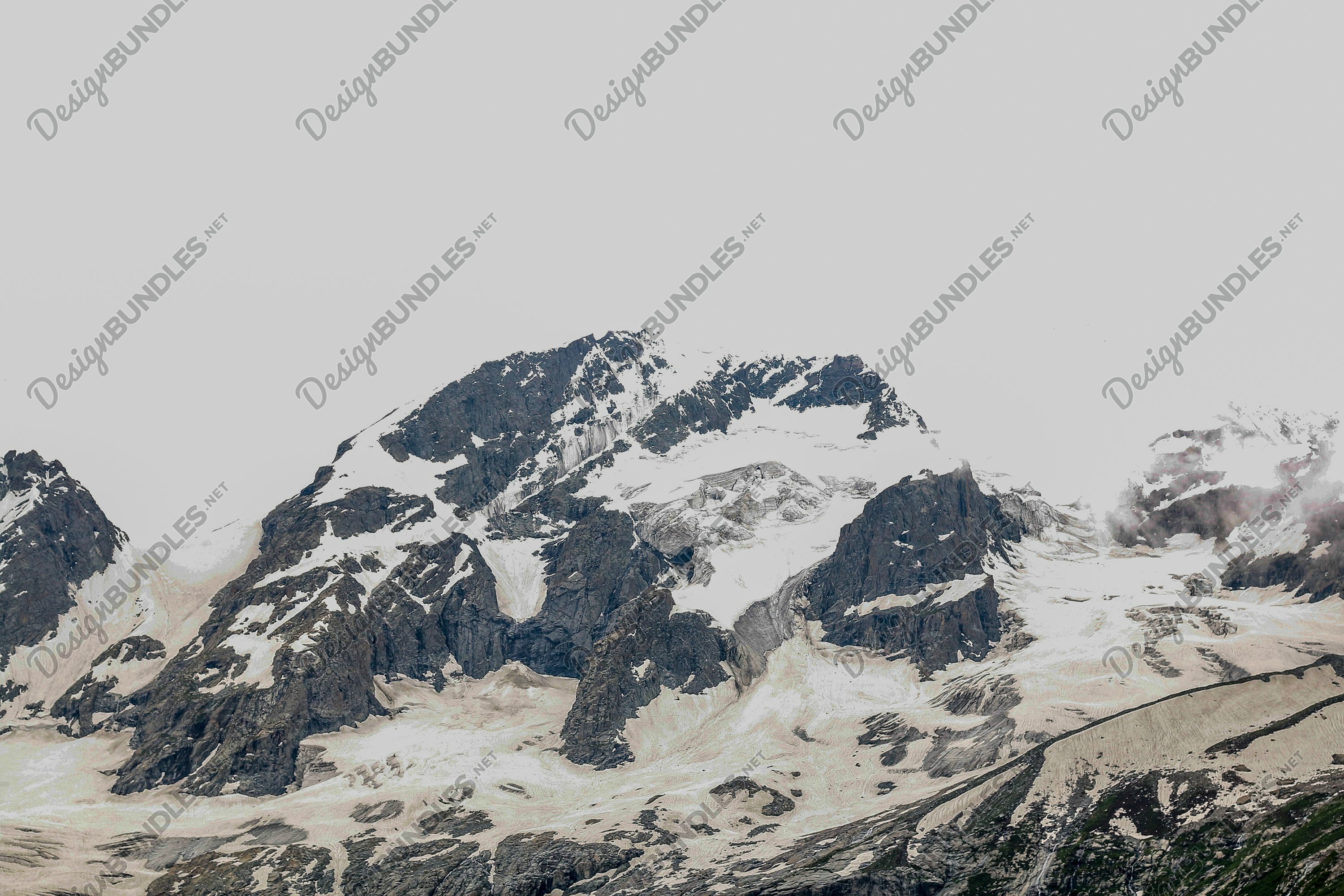 enic view of the calm Katora Lake with the snowy Kumrat (1743908 ...