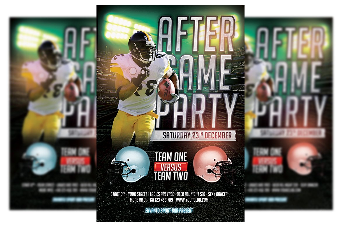 Football Party Template