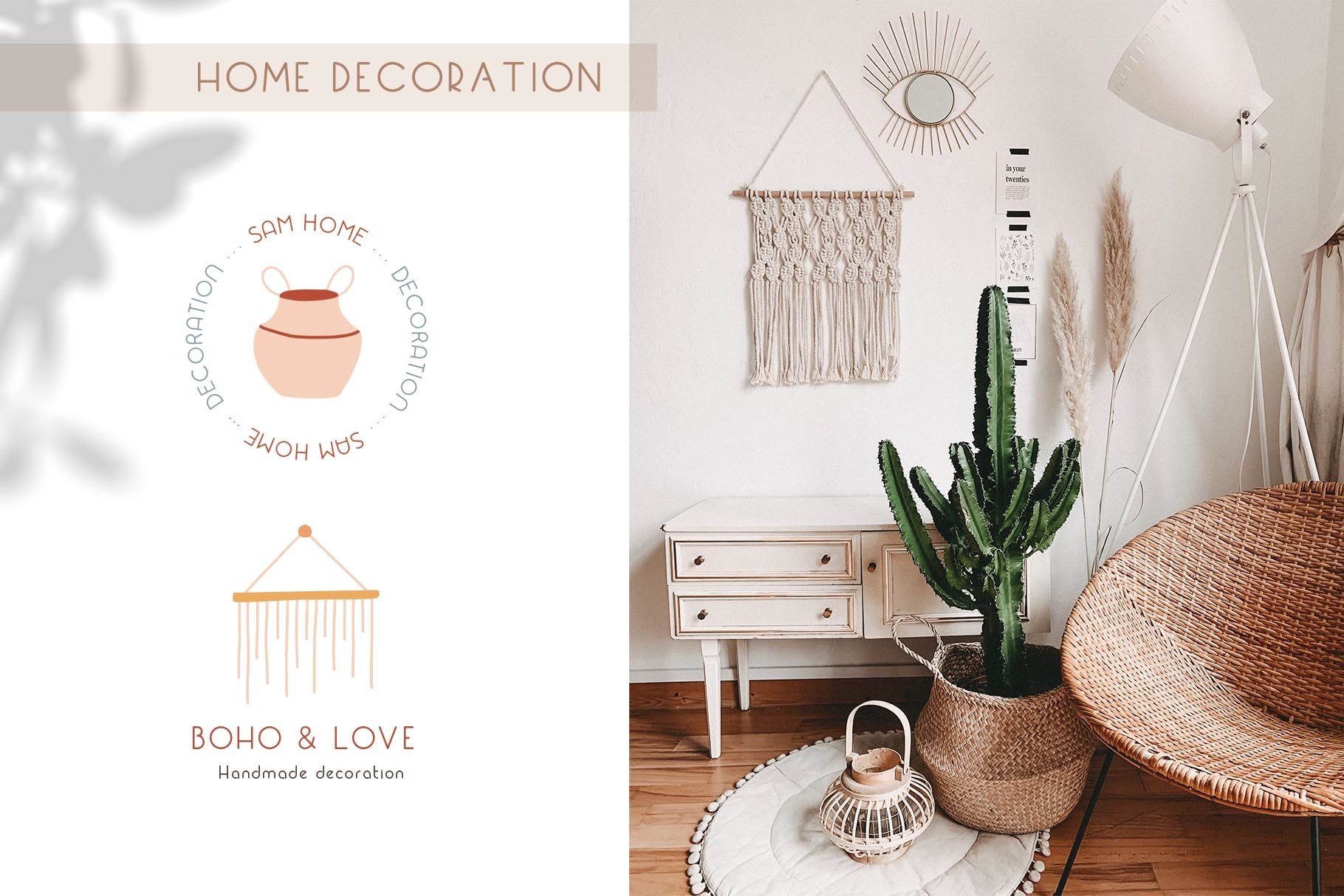 Bohemian logos (359127) | Logos | Design Bundles