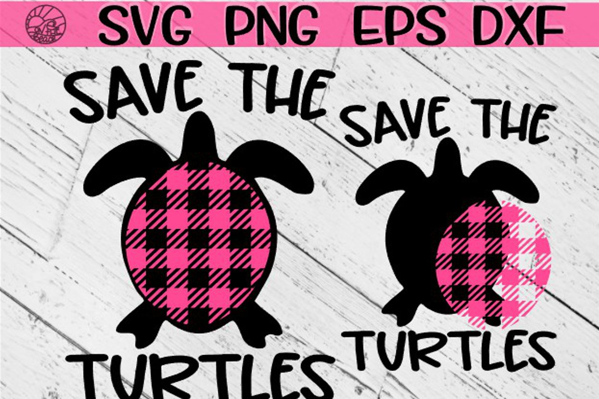 Save The Turtles - SVG PNG EPS DXF (363912) | SVGs | Design Bundles