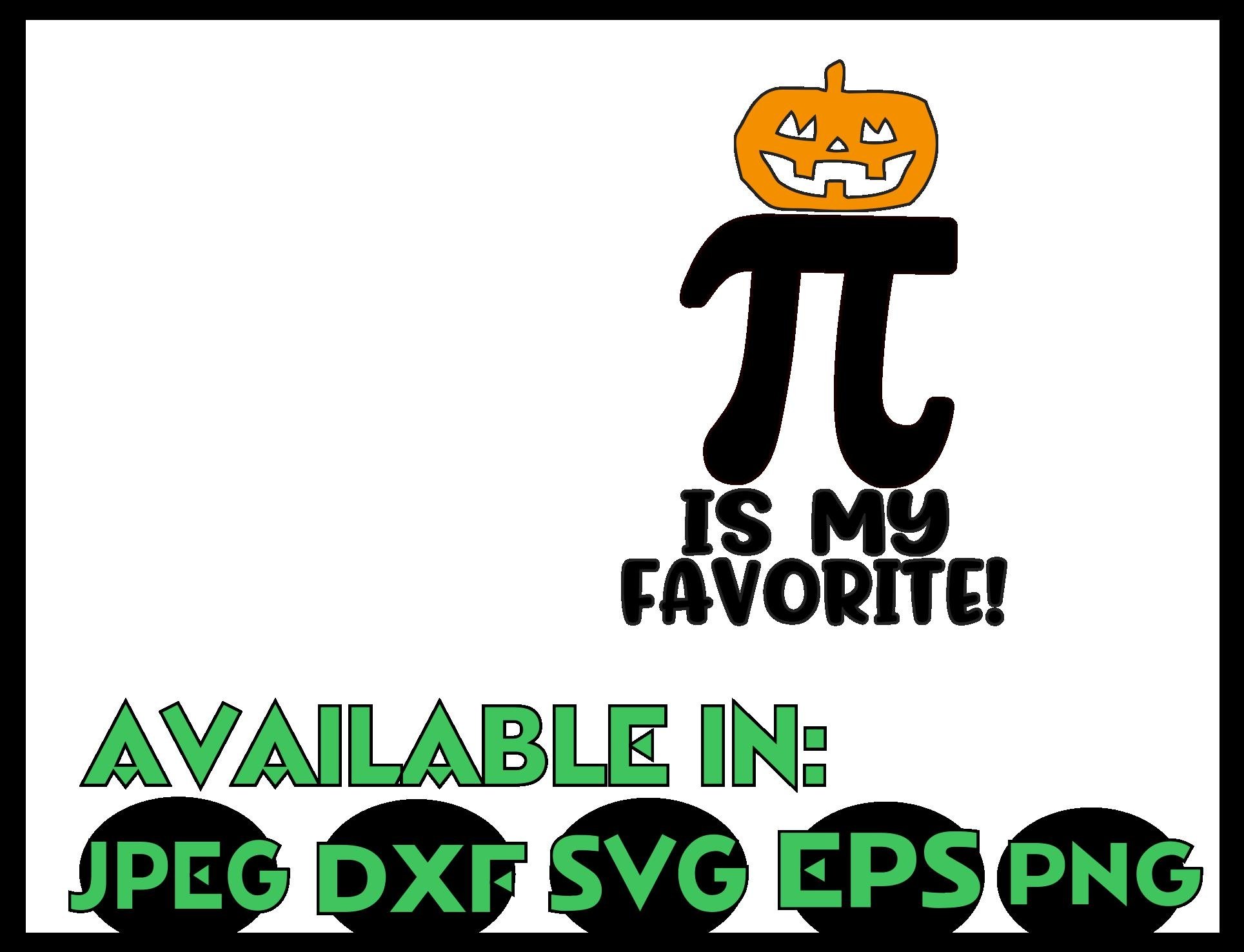 Pumpkin svg DXF JPEG Silhouette Cameo Cricut fall PI svg (125294) | Cut ...