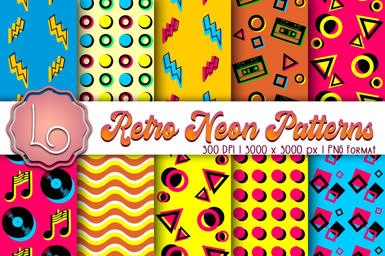 Neon Patterns