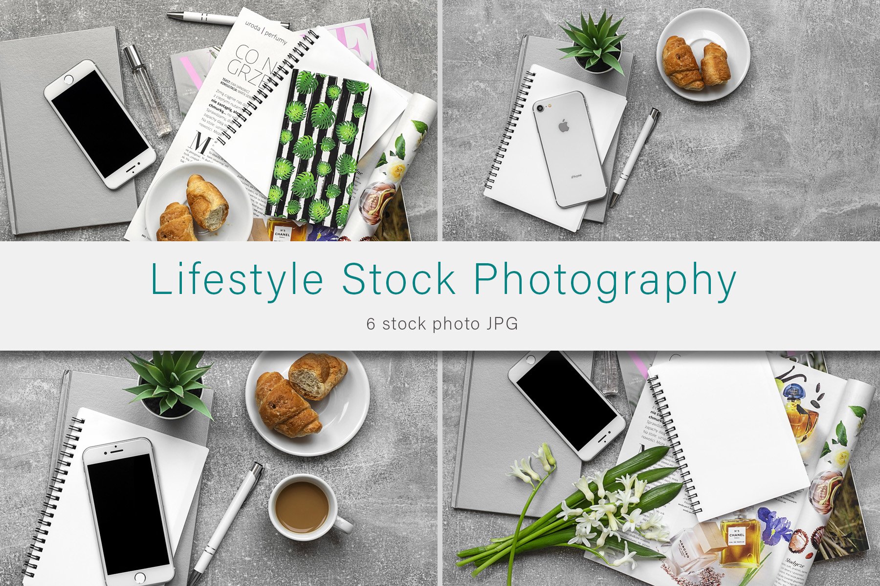 Lifestyle Stock Photo Bundle, Styled Photography (608971) | Business ...