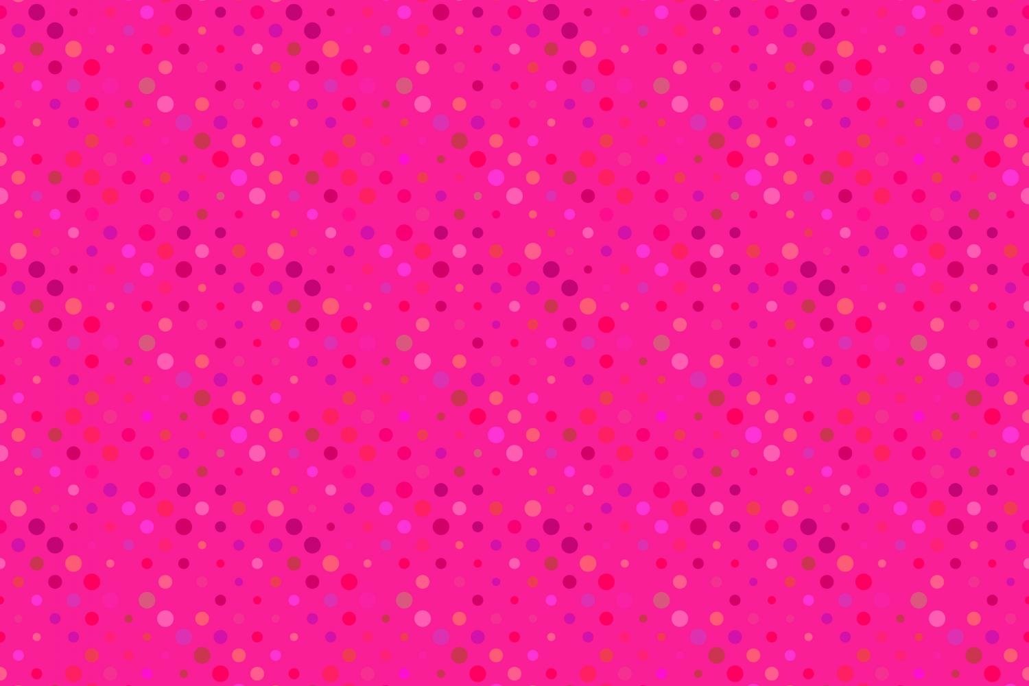 24 Seamless Pink Dot Patterns (317136) | Patterns | Design Bundles