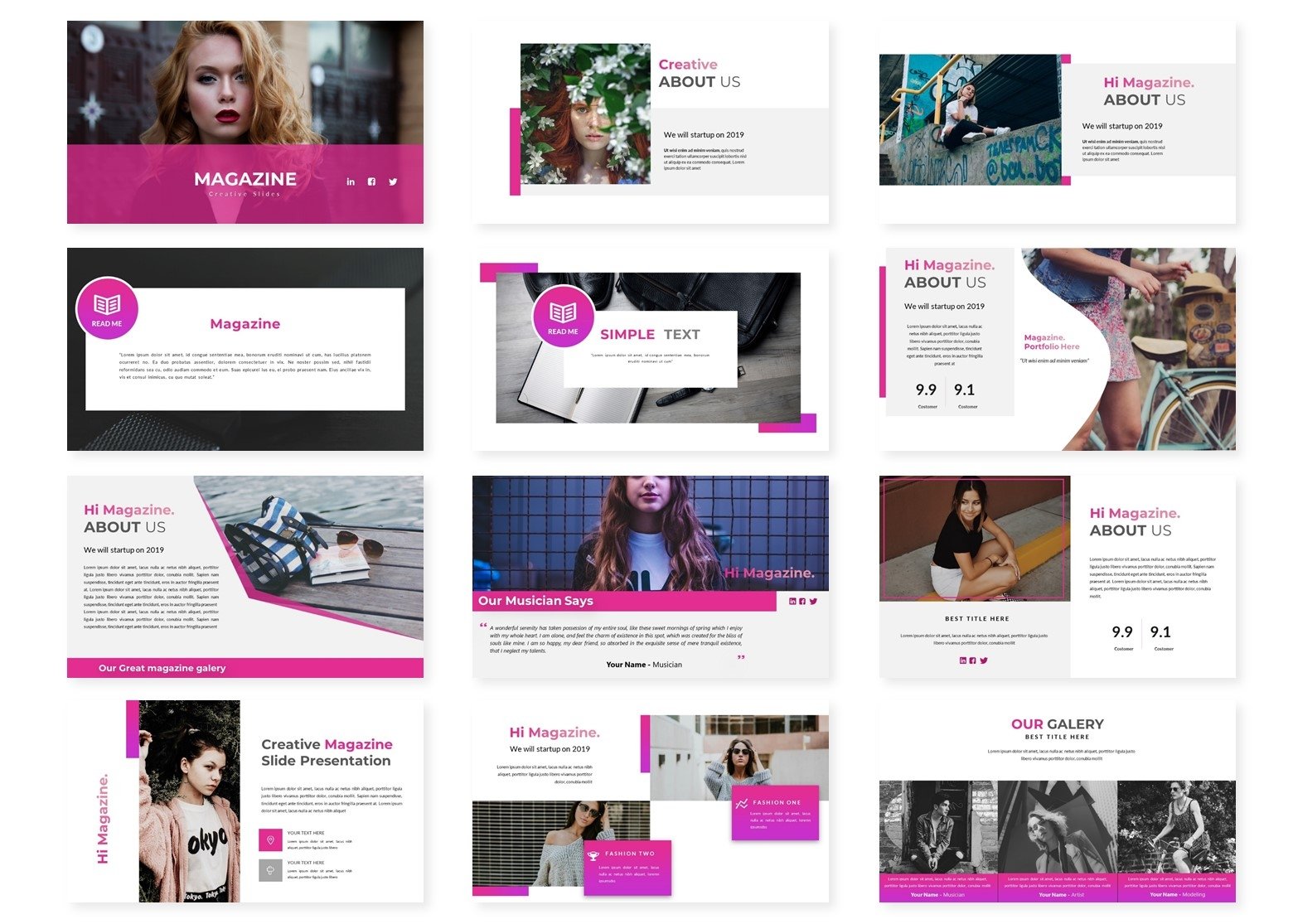 Magazine - Powerpoint Template (331303) | Presentation Templates ...