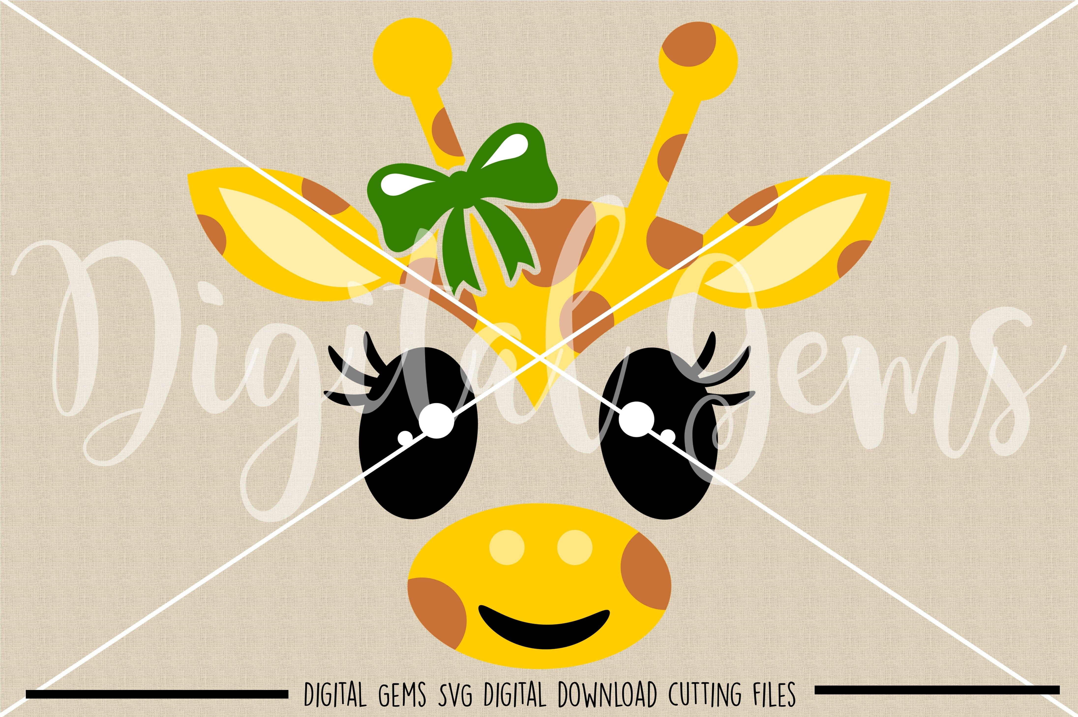 Giraffe face SVG / EPS / DXF Files (70844) | SVGs | Design Bundles