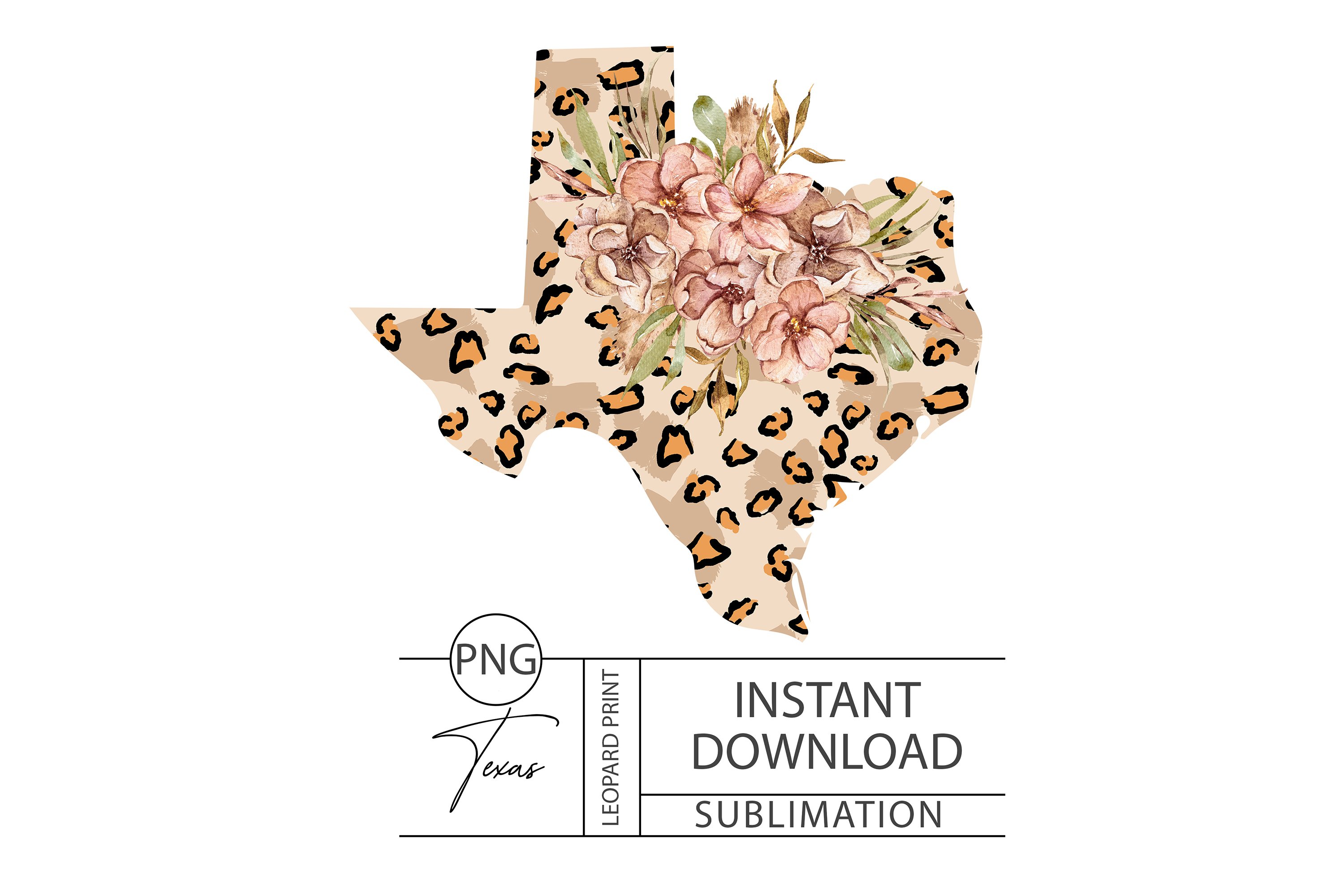 Scrapbooking Leopard Print Houston Texans Sublimation PNG Clip Art ...