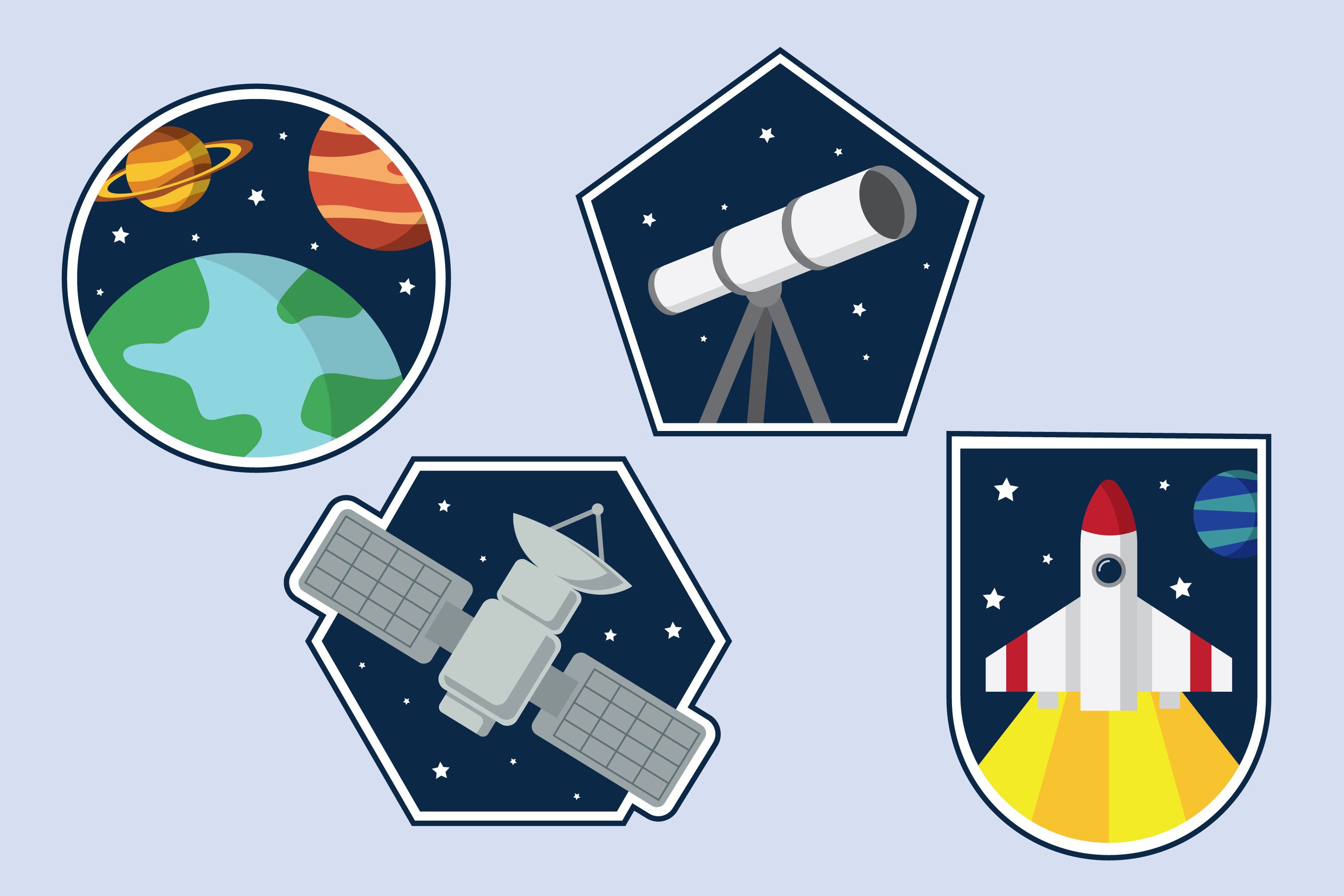 Galaxy Badge Collection