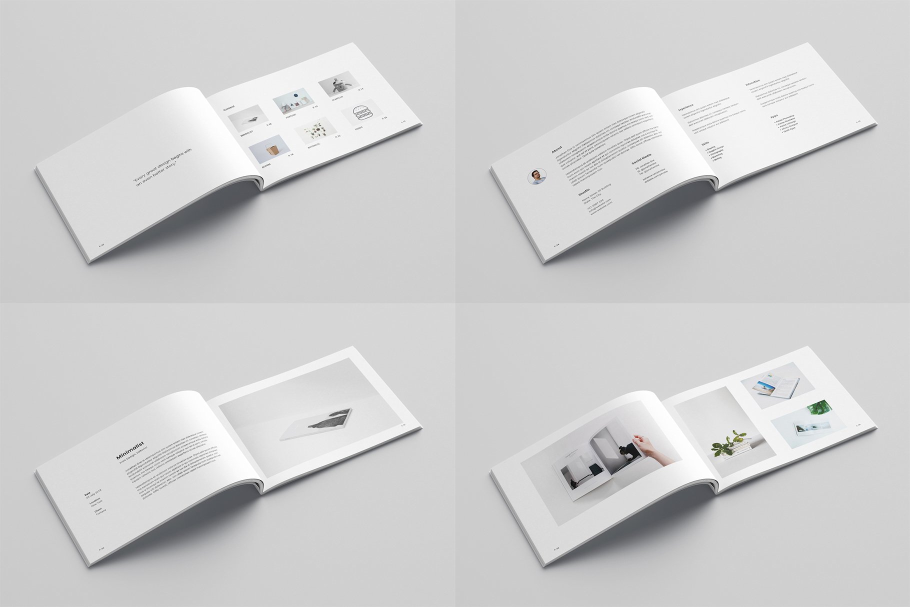 A5 Design Portfolio (567163) | Brochures | Design Bundles