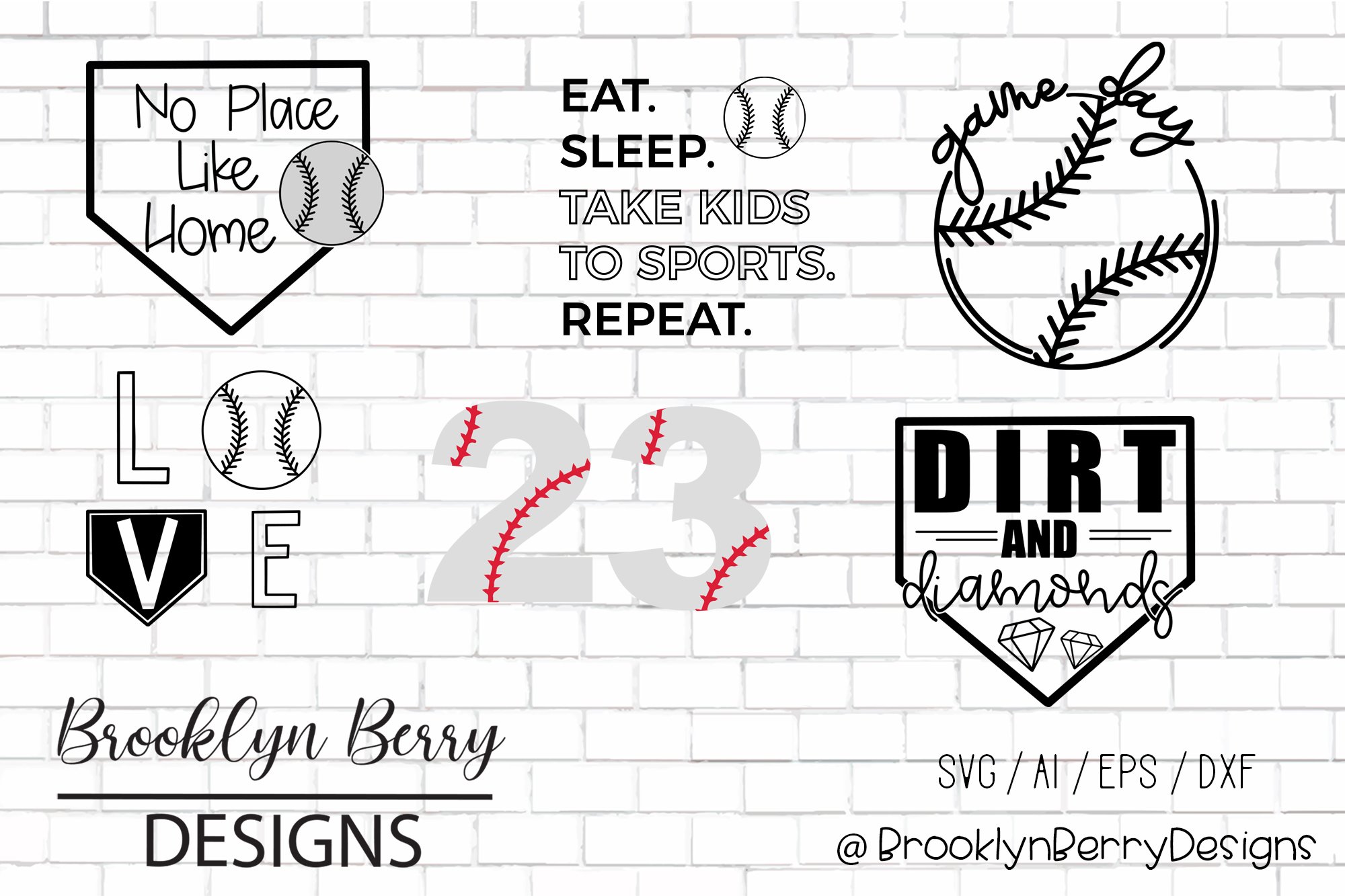 Baseball SVG Bundle (476588) | Cut Files | Design Bundles