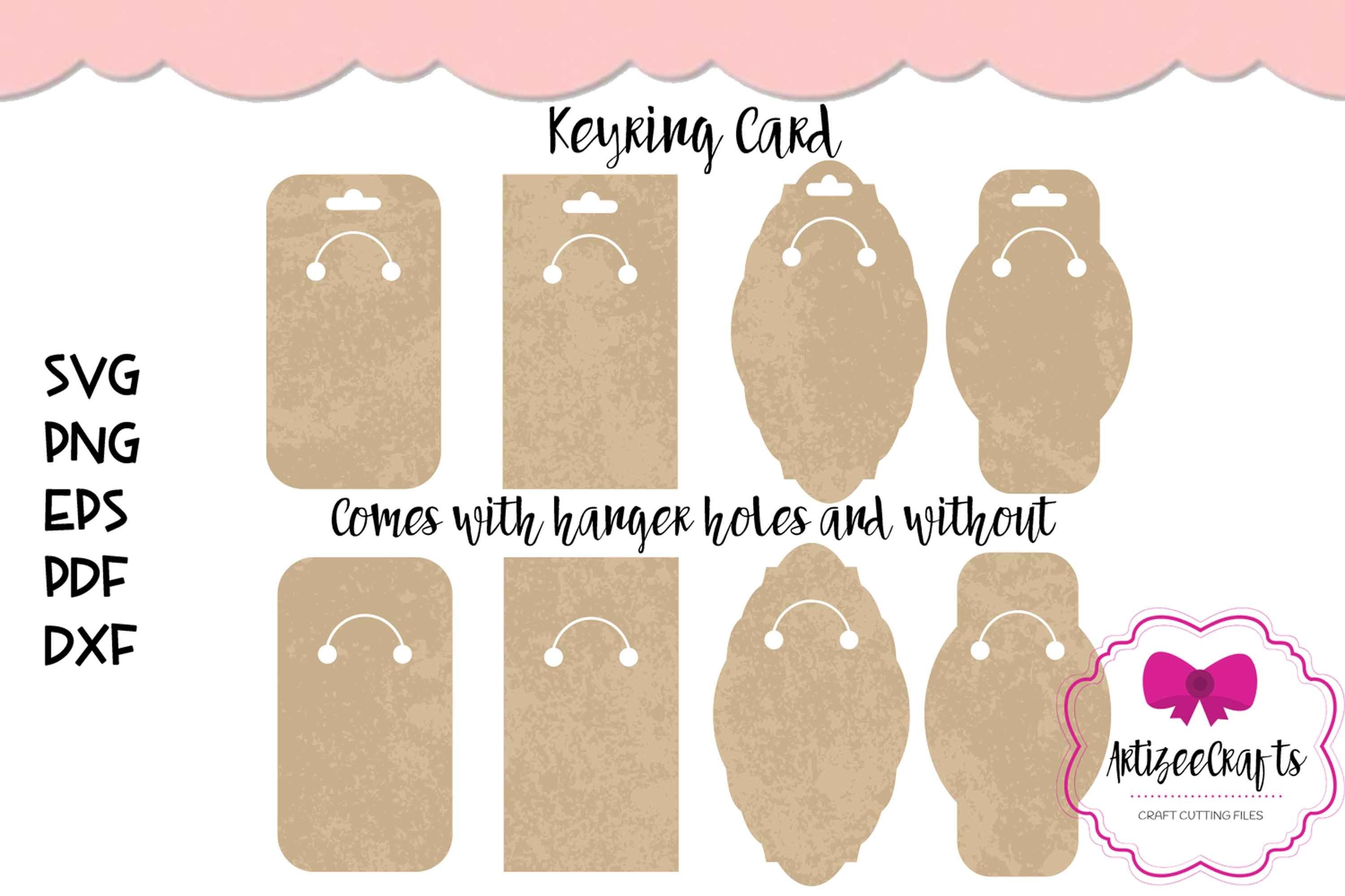 Paper Party Supplies Labels Png 8 5x11 Sheet DXF Keychain Display 