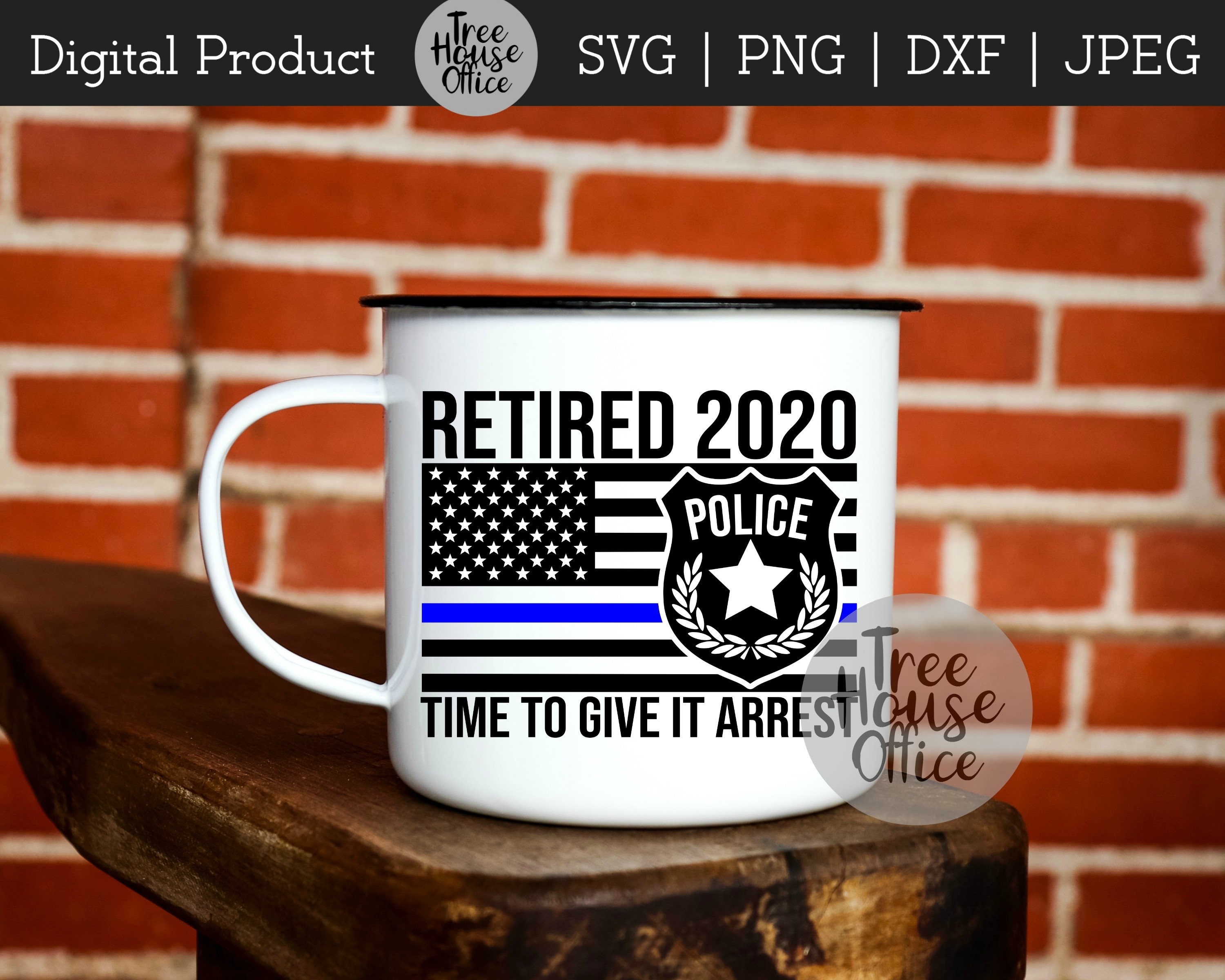 Police Officer Retirement, Cop Retiree, Law Retired SVG PNG (1054656 ...