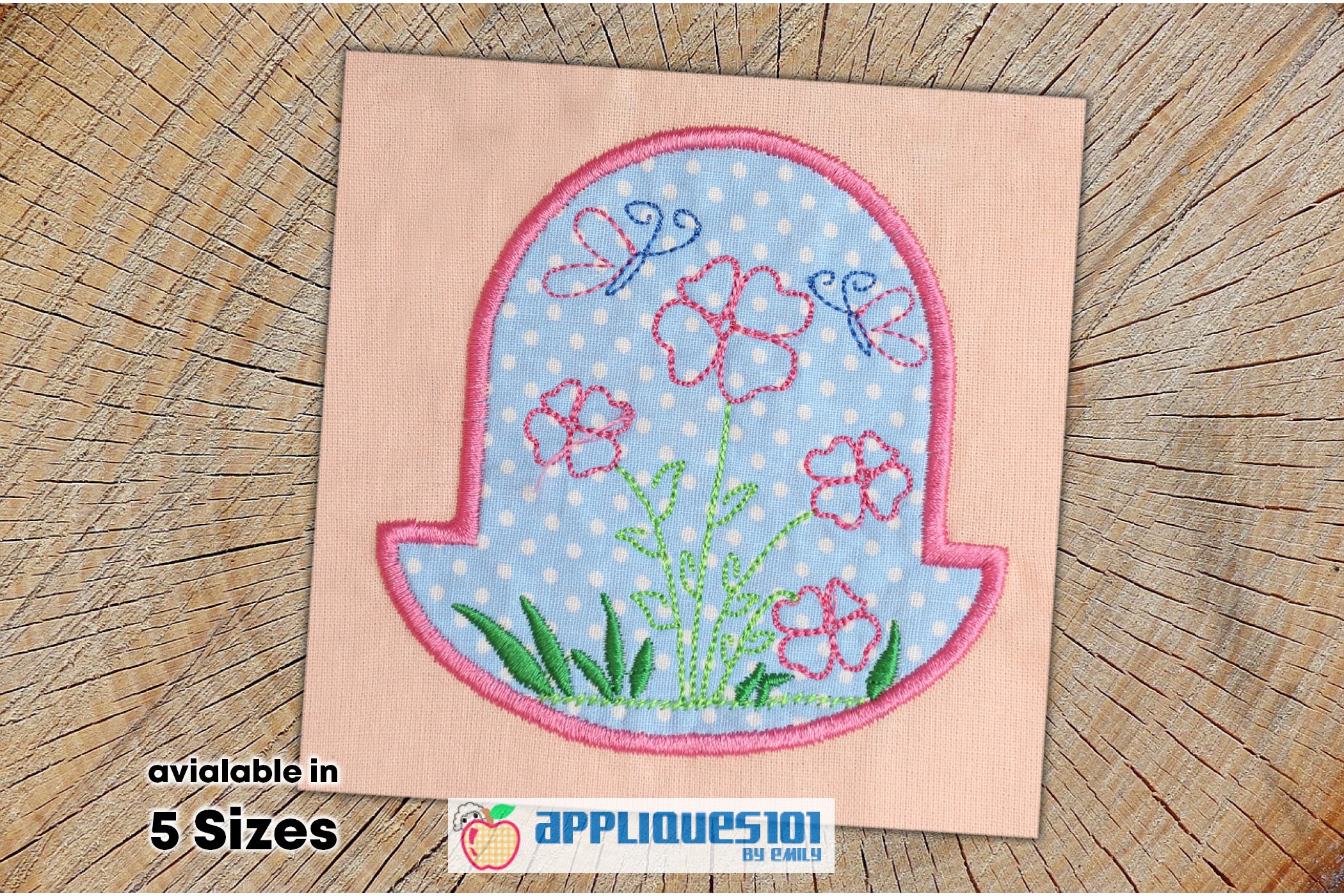 Spring Flowers Machine Embroidery Applique Design - Flowers (349578 ...