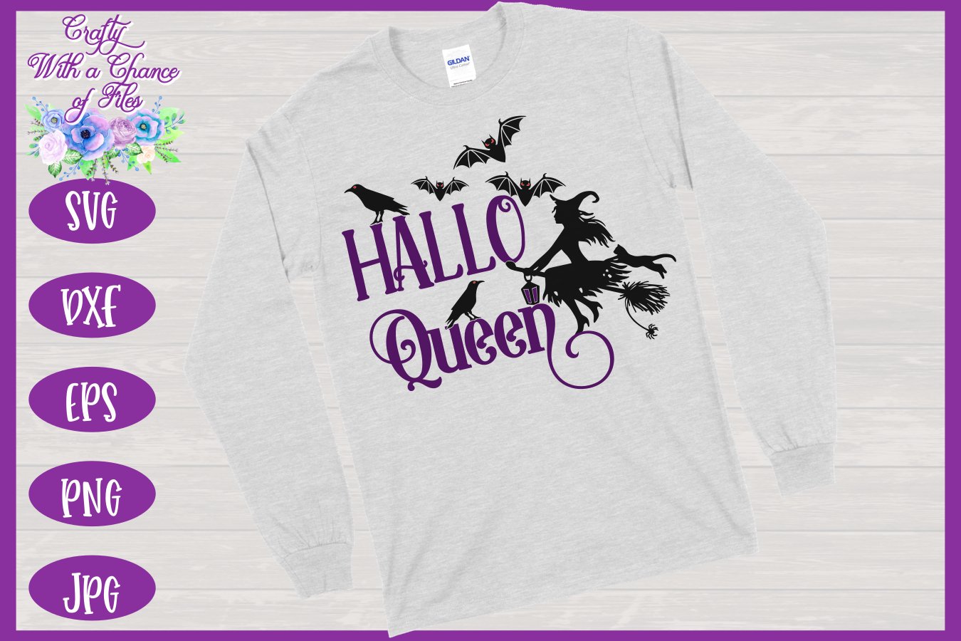 Halloween SVG | Witch SVG | HalloQueen SVG | Queen Witch SVG (311859 ...