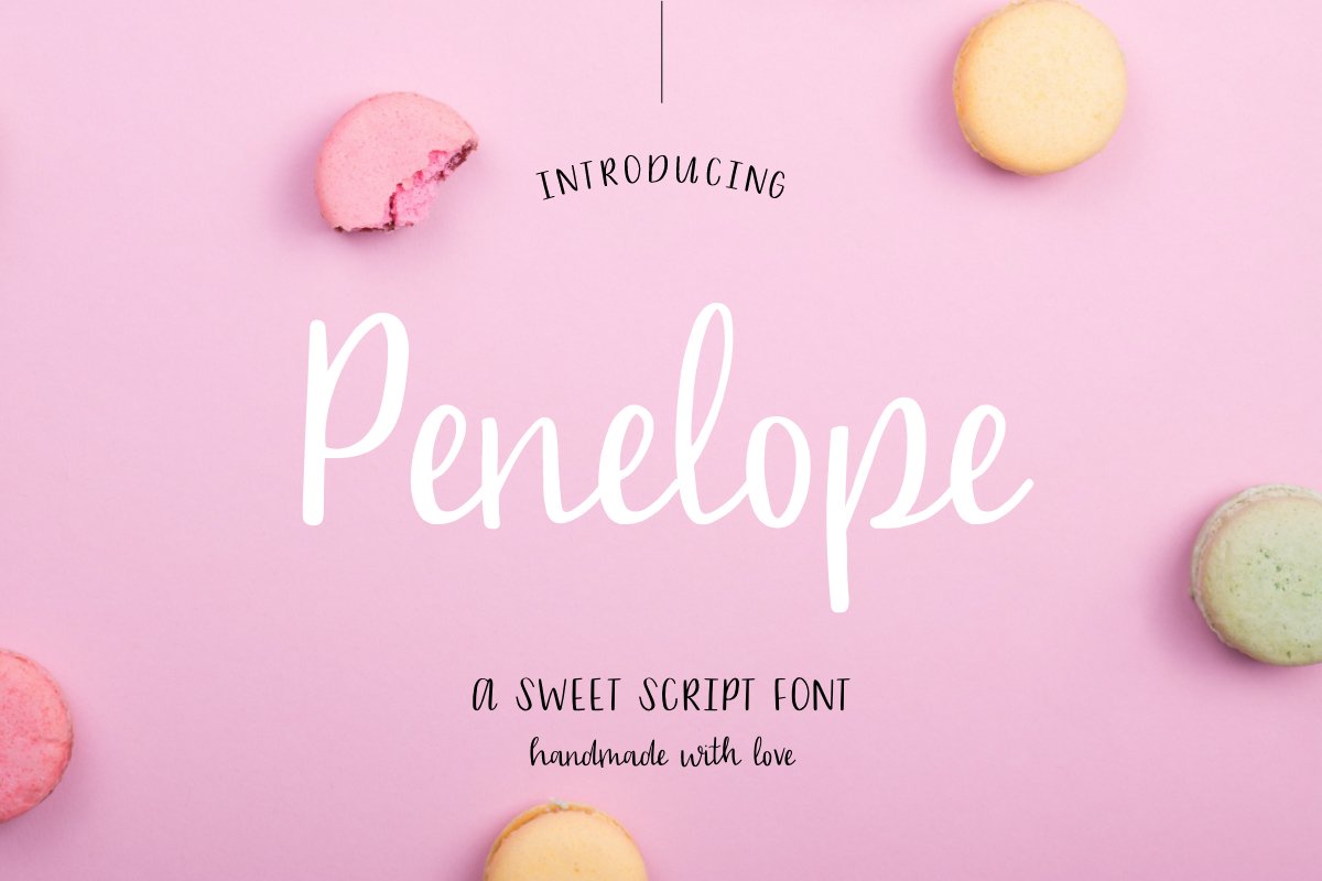 Penelope (757078) | Handwritten | Font Bundles