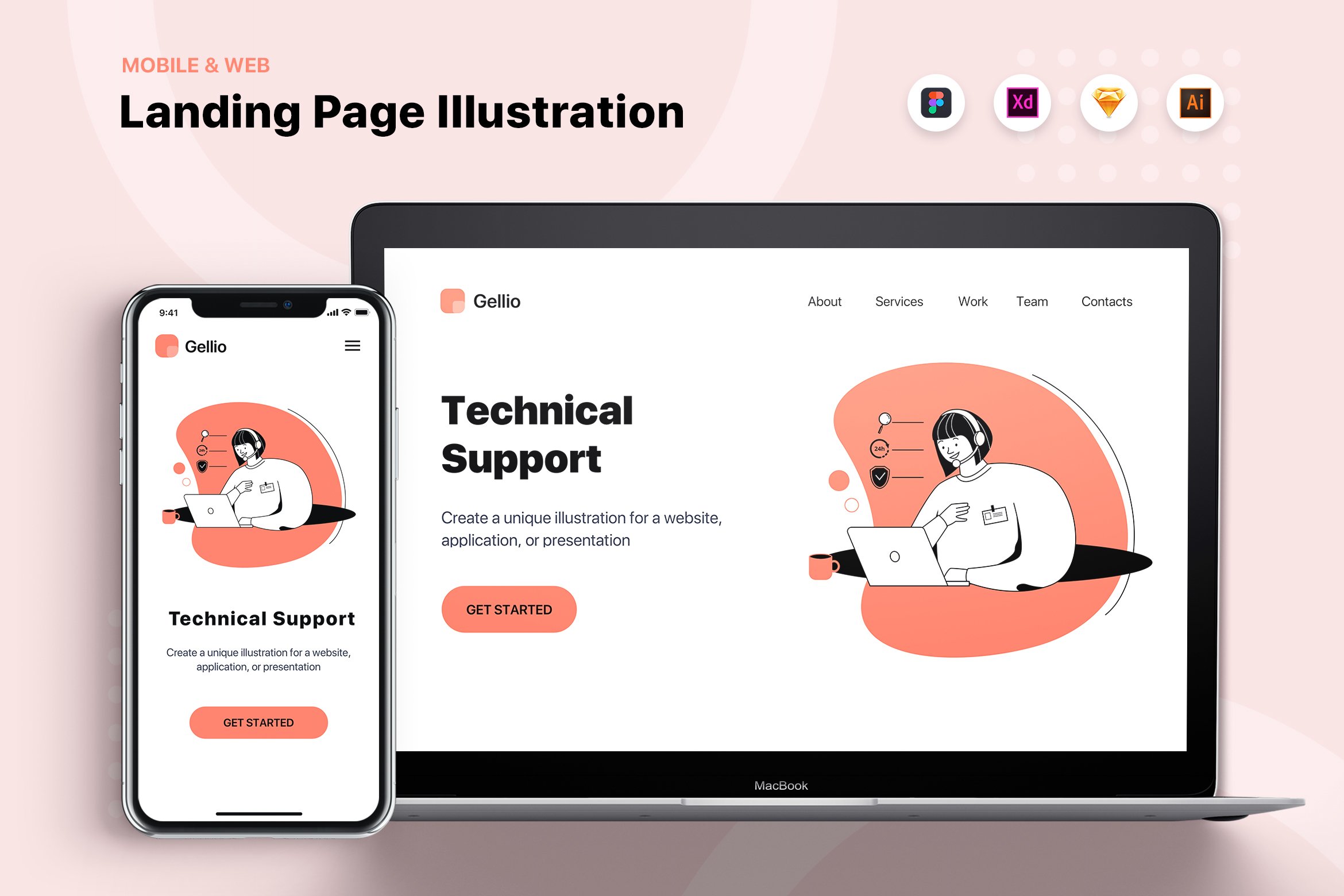 Information Technology Illustration Pack (421721) | Illustrations ...