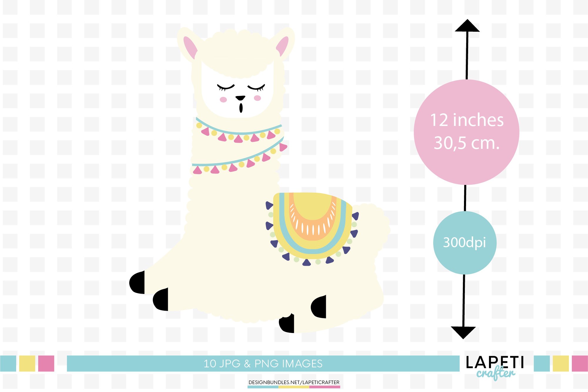 Llama clipart, llama birthday png, happy llama stickers (242122 ...