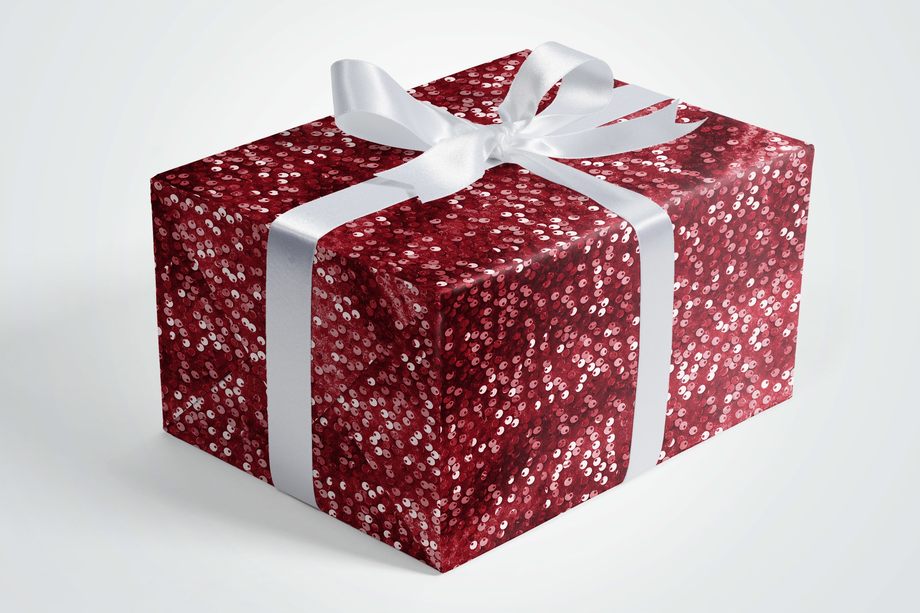 42 Red Glitter Sequin Tinsel Shimmering Digital Papers (357346 ...