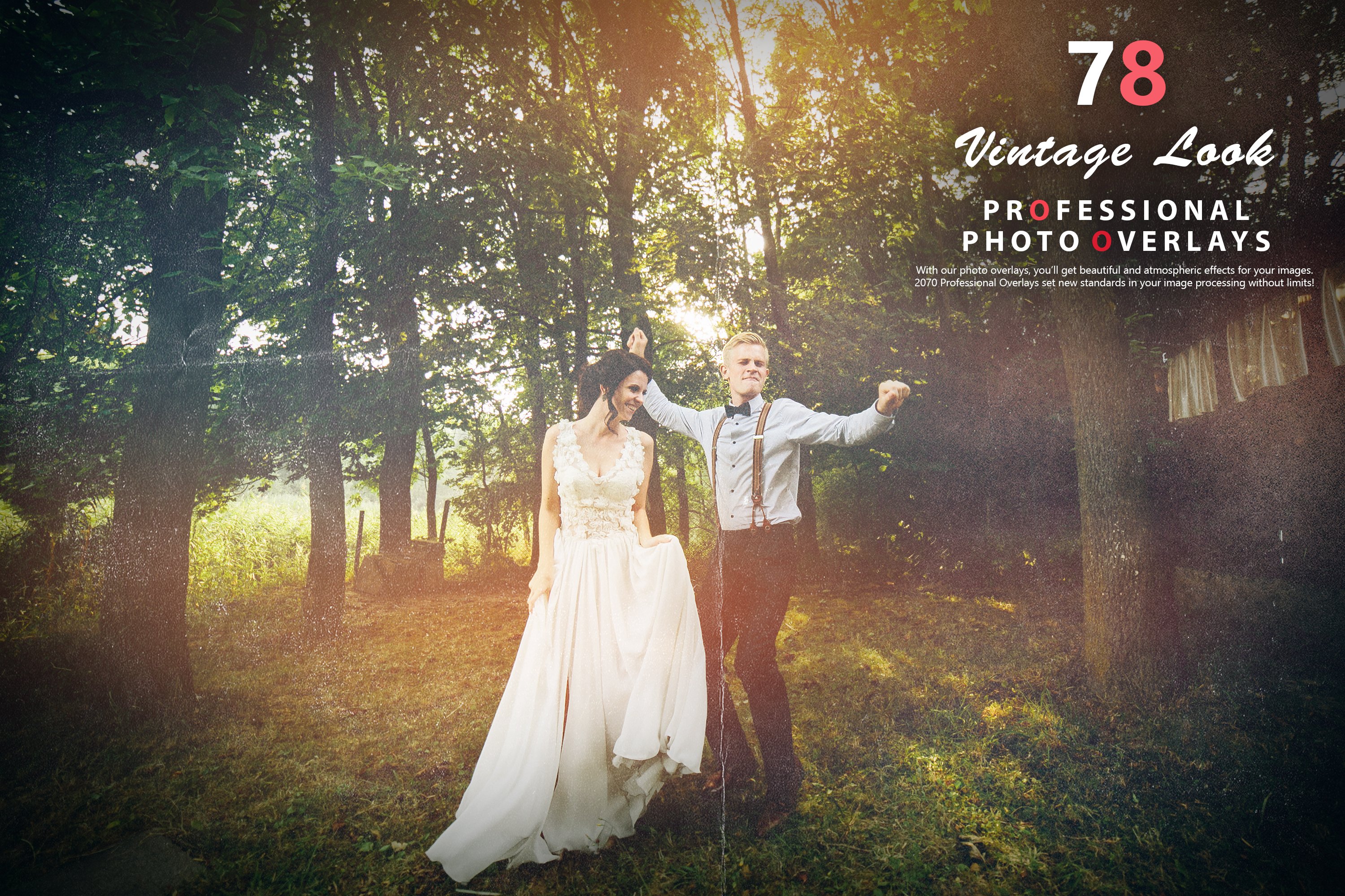 78 Vintage Look Photo Overlays