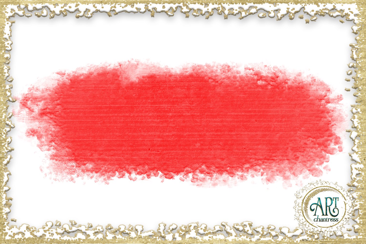 Scarlet Red Splotches Brush Strokes Clipart crimson Glitter (105871 ...