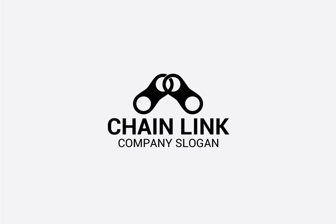 CHAIN LINK LOGO (420585) | Logos | Design Bundles