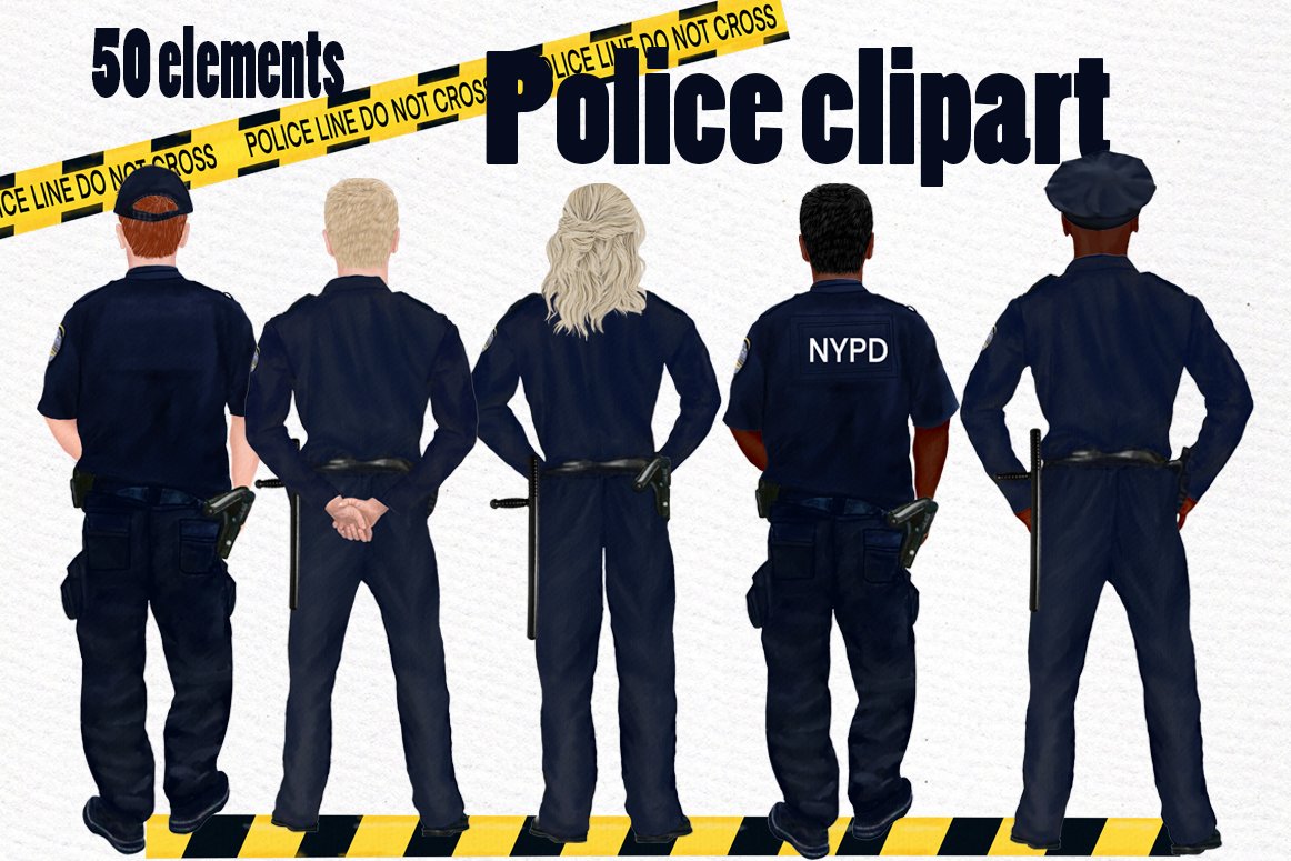 Police clipart,POLICEMAN CLIPART, Cops clipart, mug designs (542445 ...