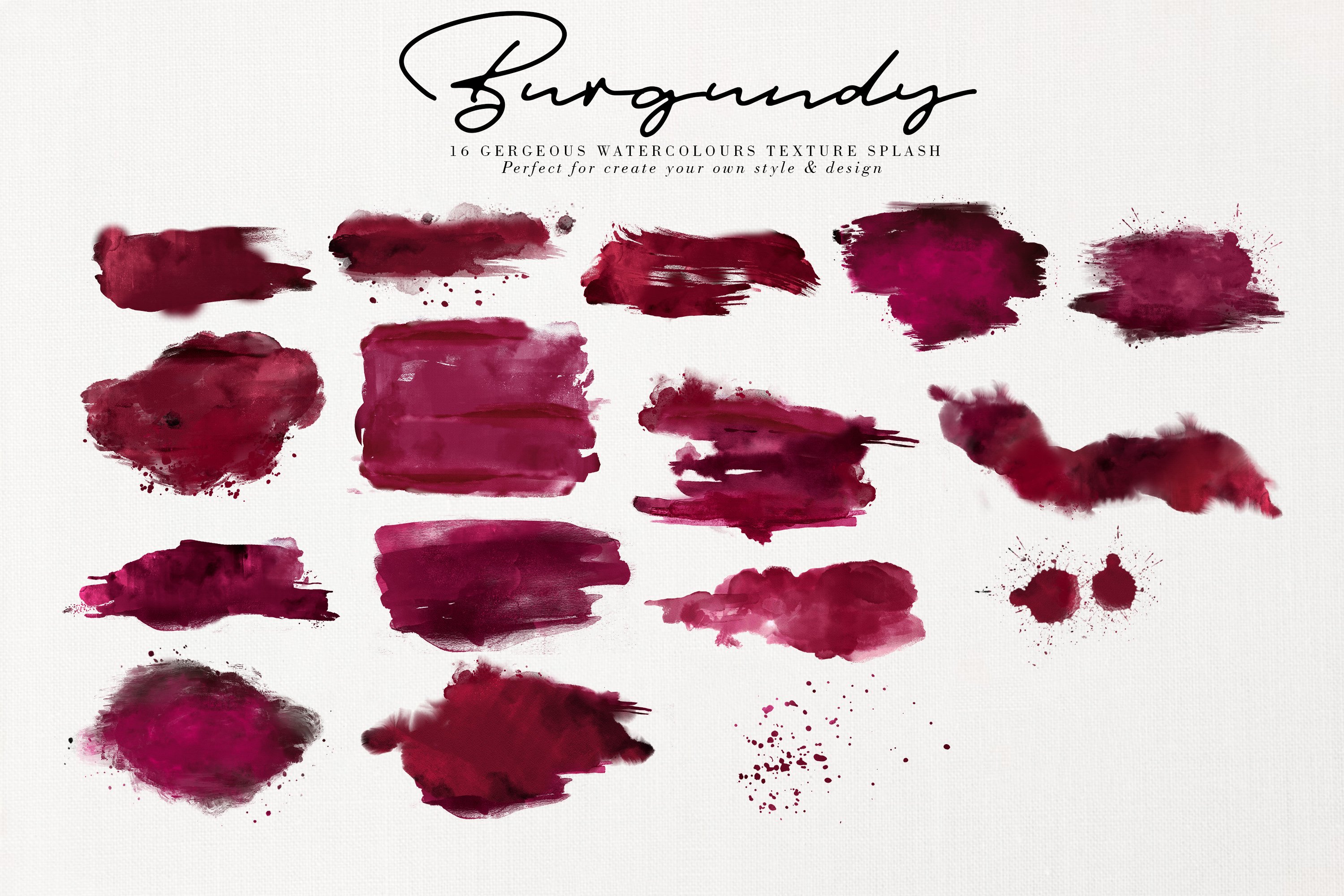 Burgundy Textures (539258) | Textures | Design Bundles