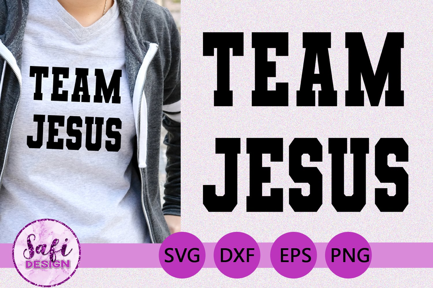 Team Jesus Cut File - SVG DXF EPS PNG (883751) | Cut Files | Design Bundles