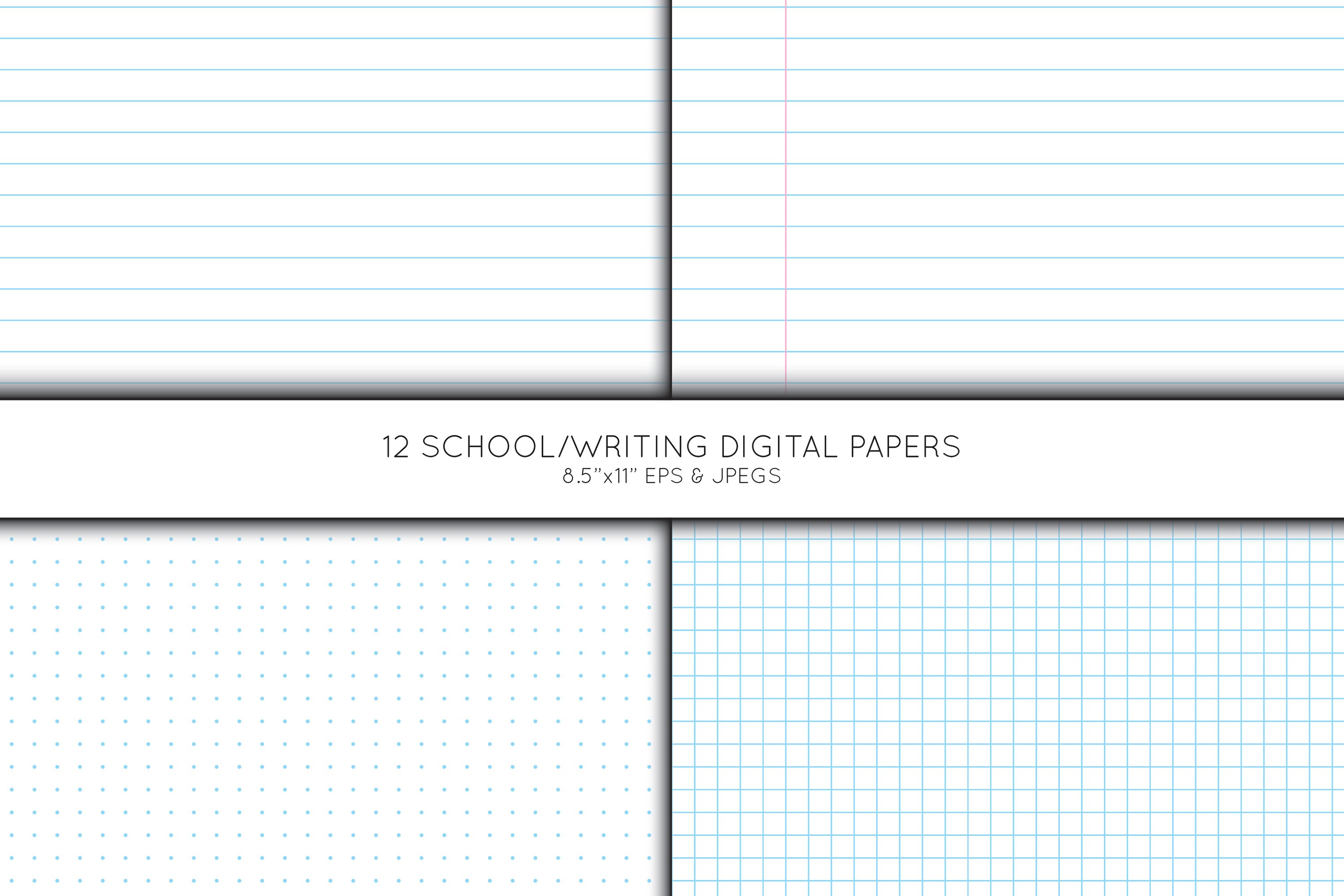 School digital paper, Pre School Paper, Writing paper (682400 ...