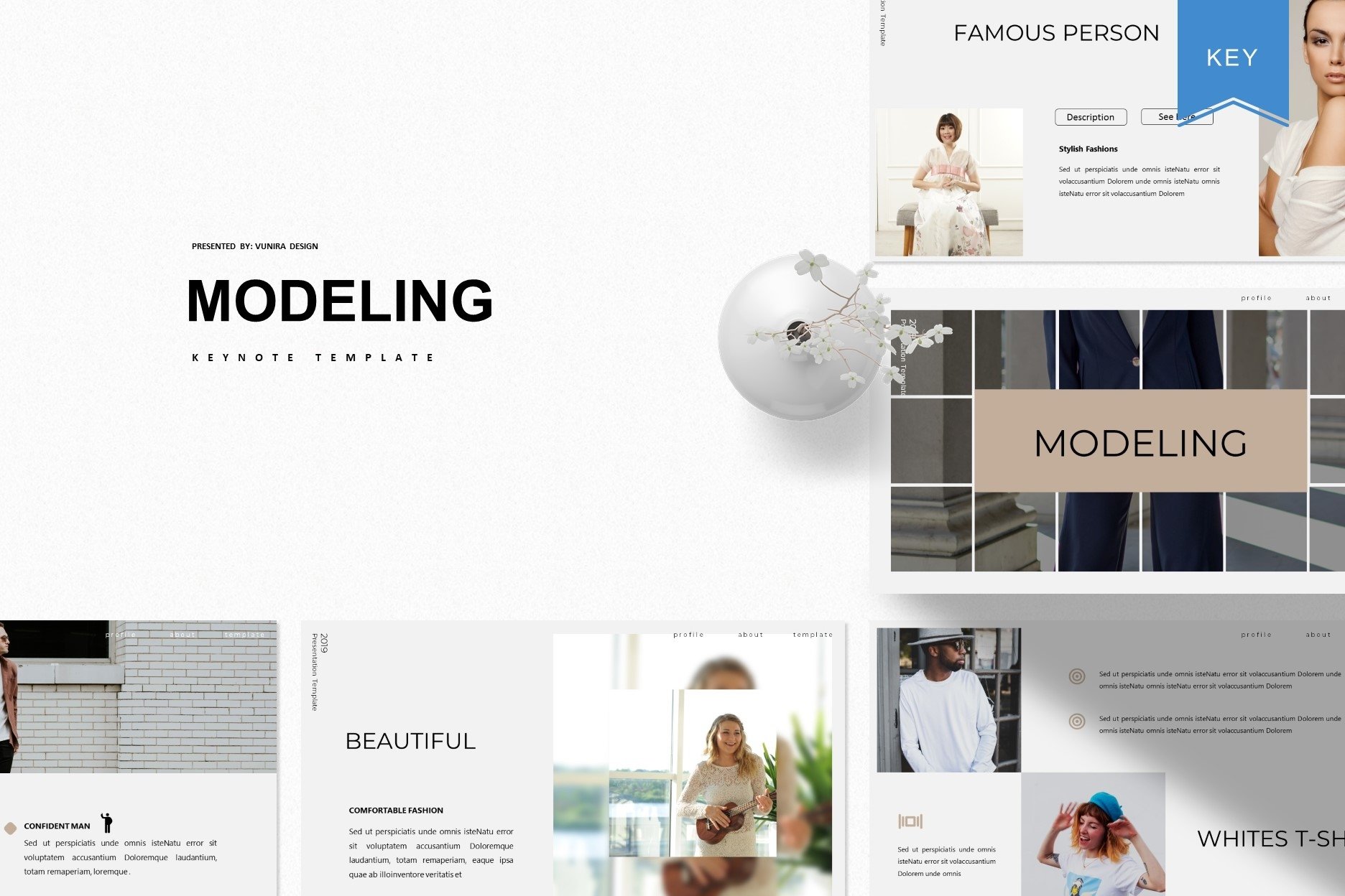 Modeling | Powerpoint, Keynote, GoogleSlides Template (787510 ...