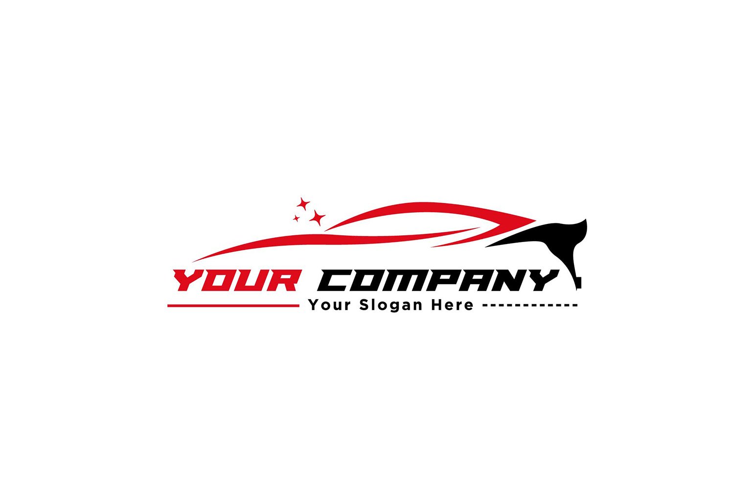 Red Car Logo Design