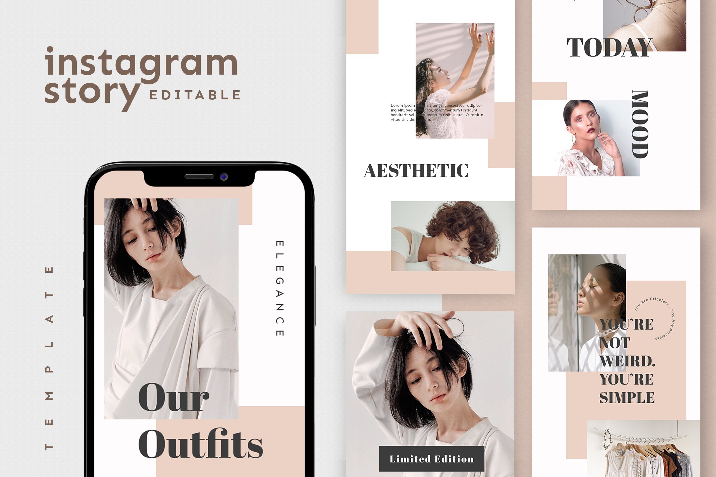 Instagram Story Template (530290) | Websites | Design Bundles