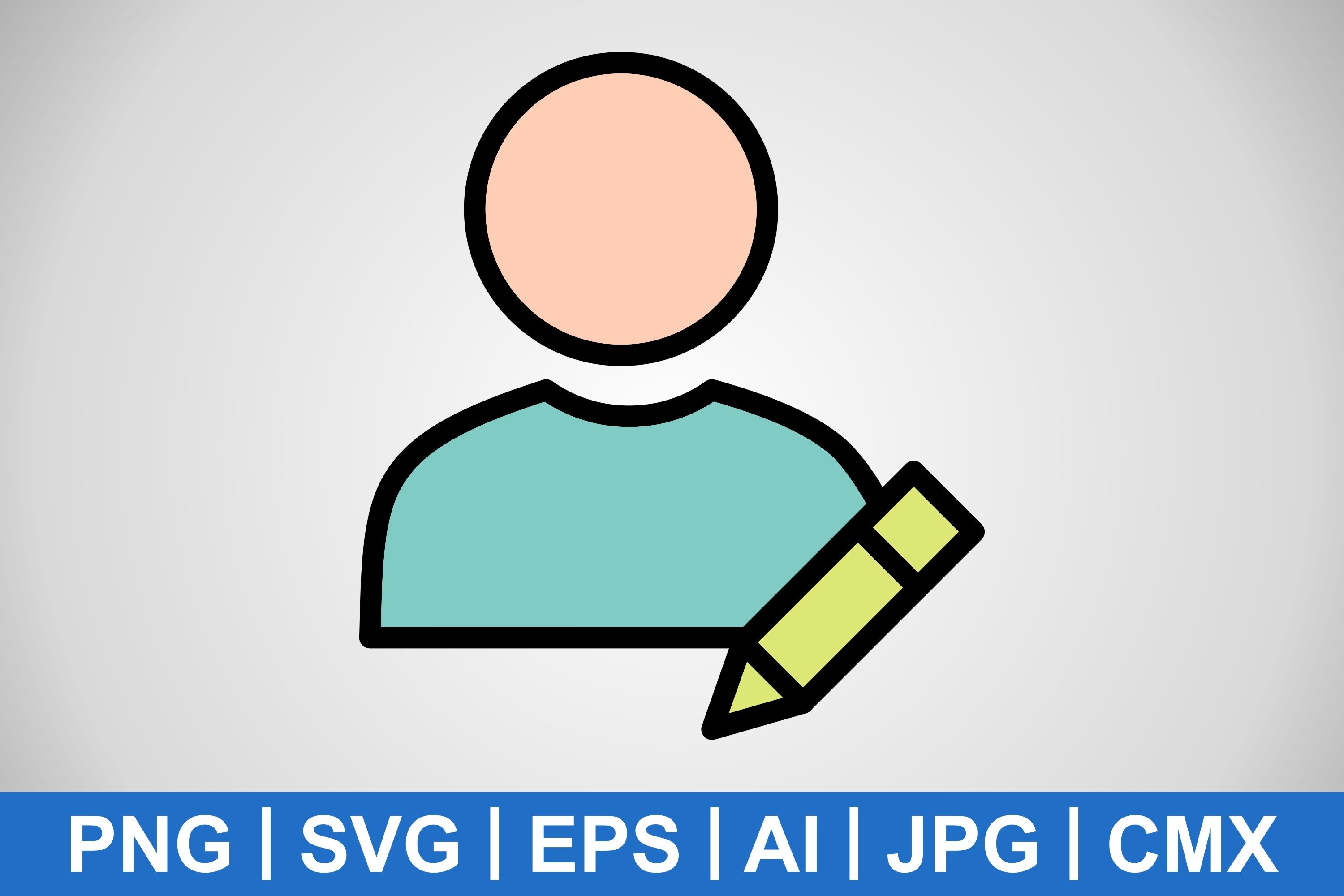 Vector Edit Profile Icon (999054) | Icons | Design Bundles