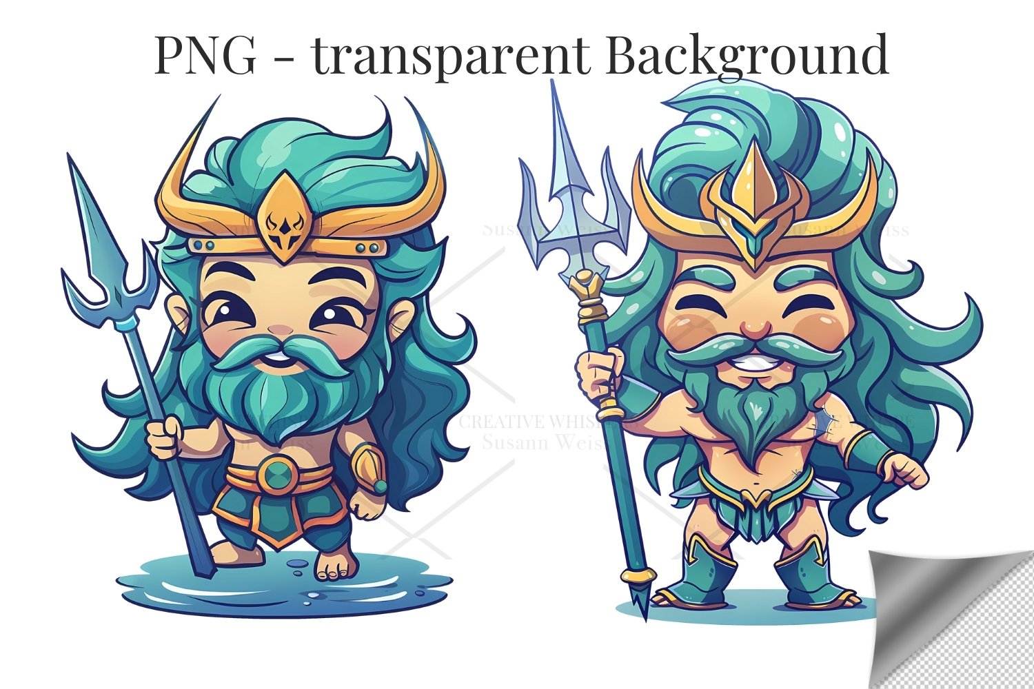 Poseidon Clipart