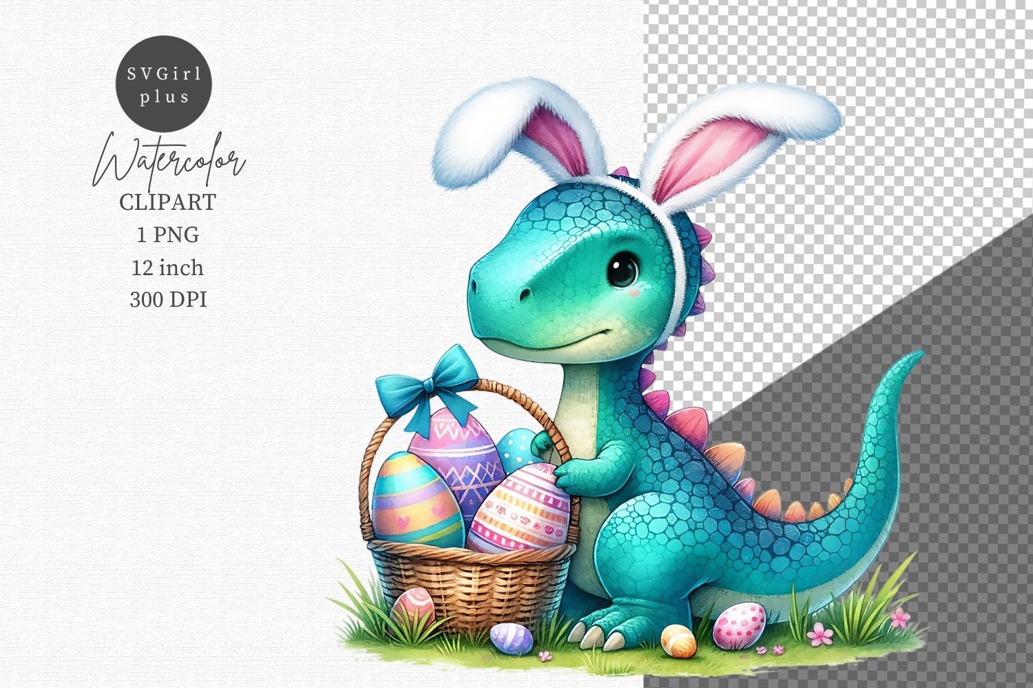 Dinosaur Happy Easter