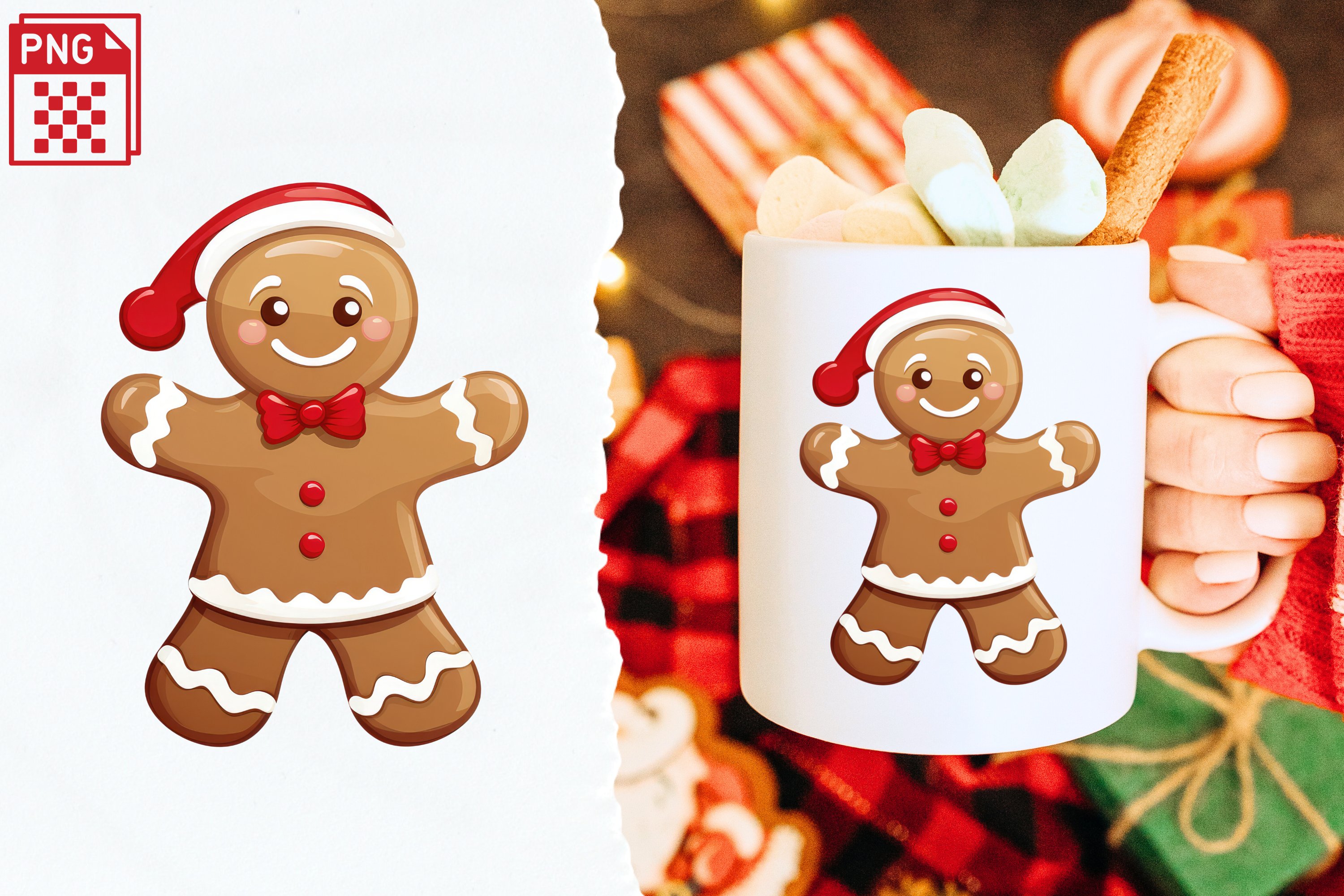 Gingerbread Cookie Clip Art